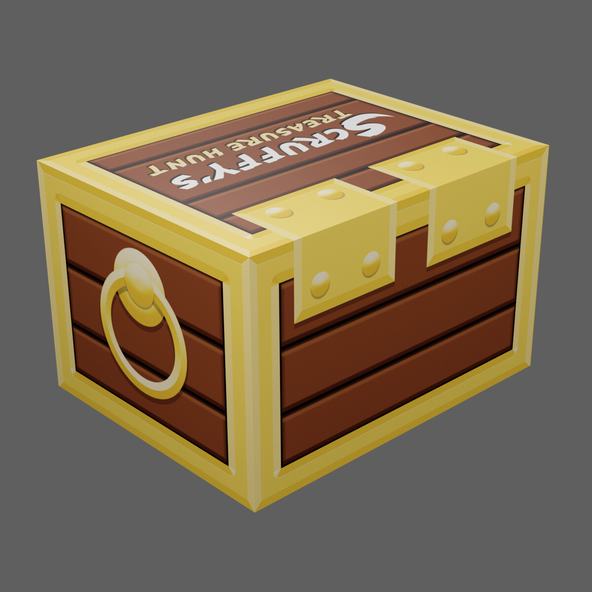 David Jones - Scruffy's Treasure Hunt - Treasure Chest