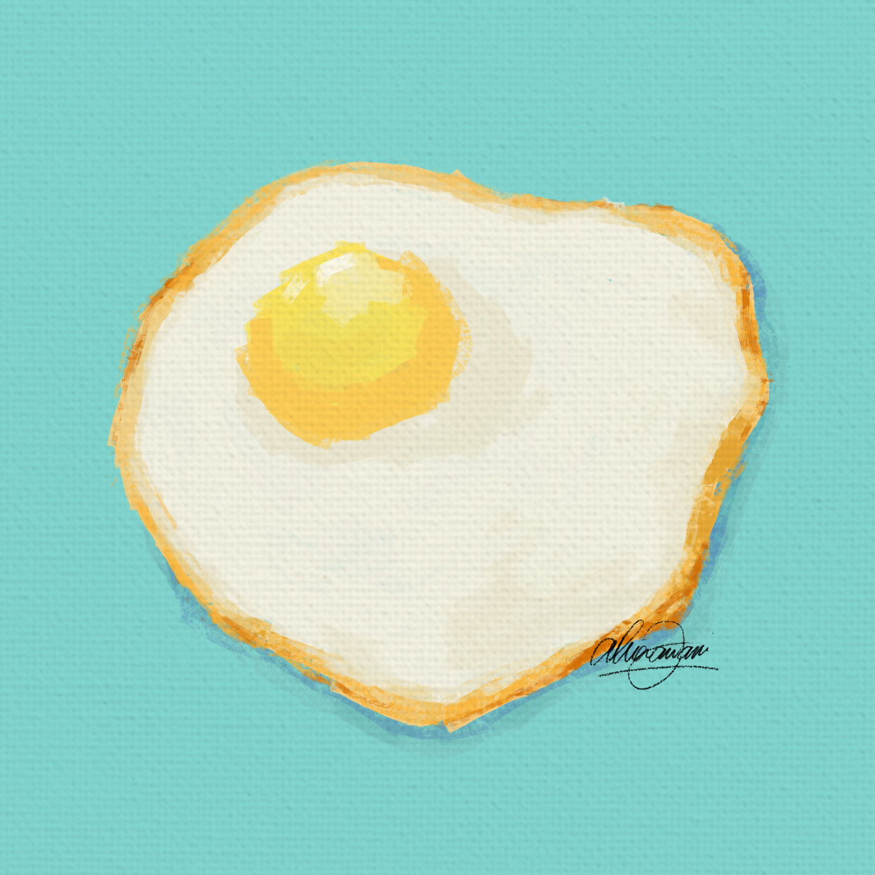ArtStation - Fried Egg