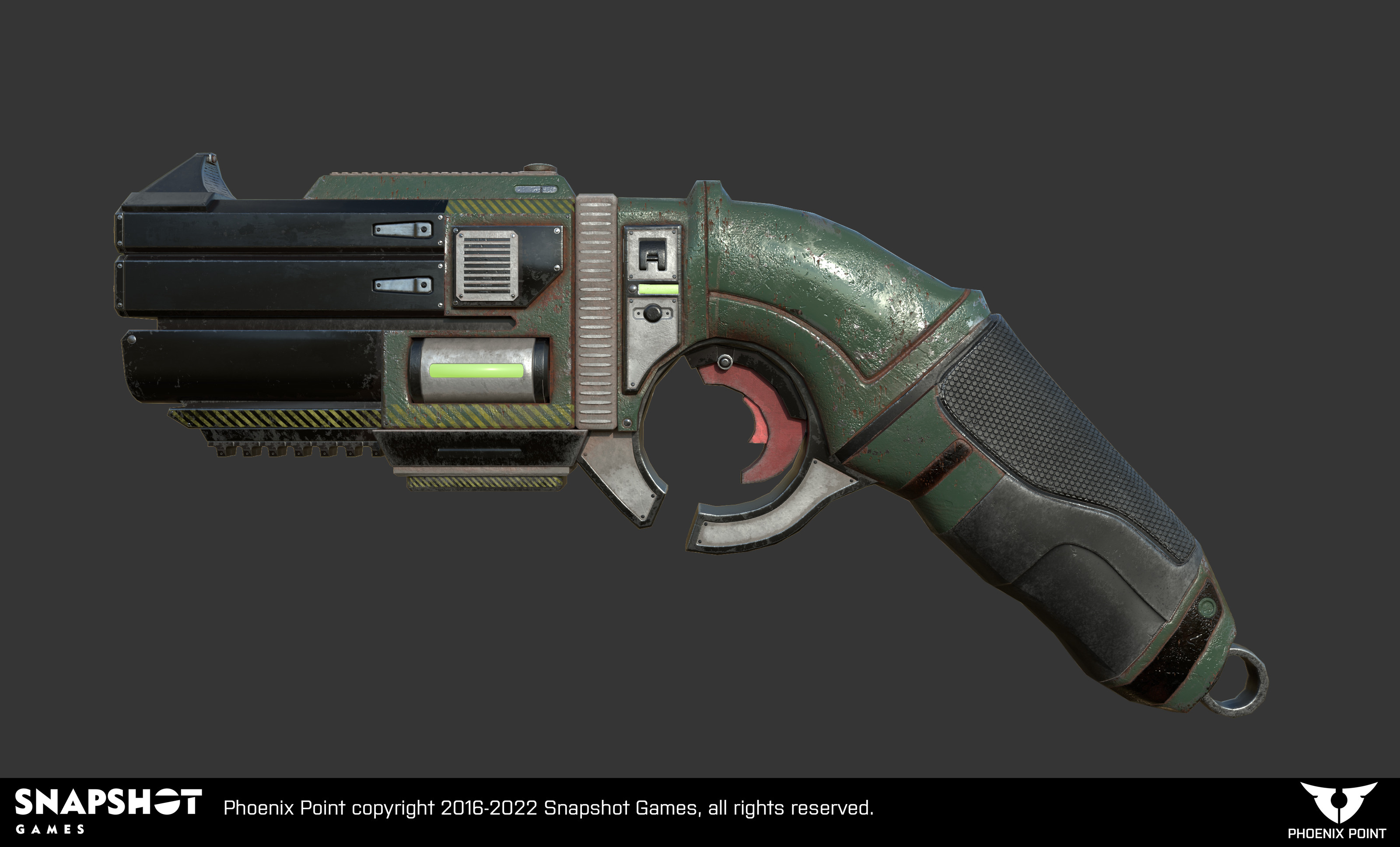 Ivan Spasov - Phoenix Point DLC-5 Hand Gun