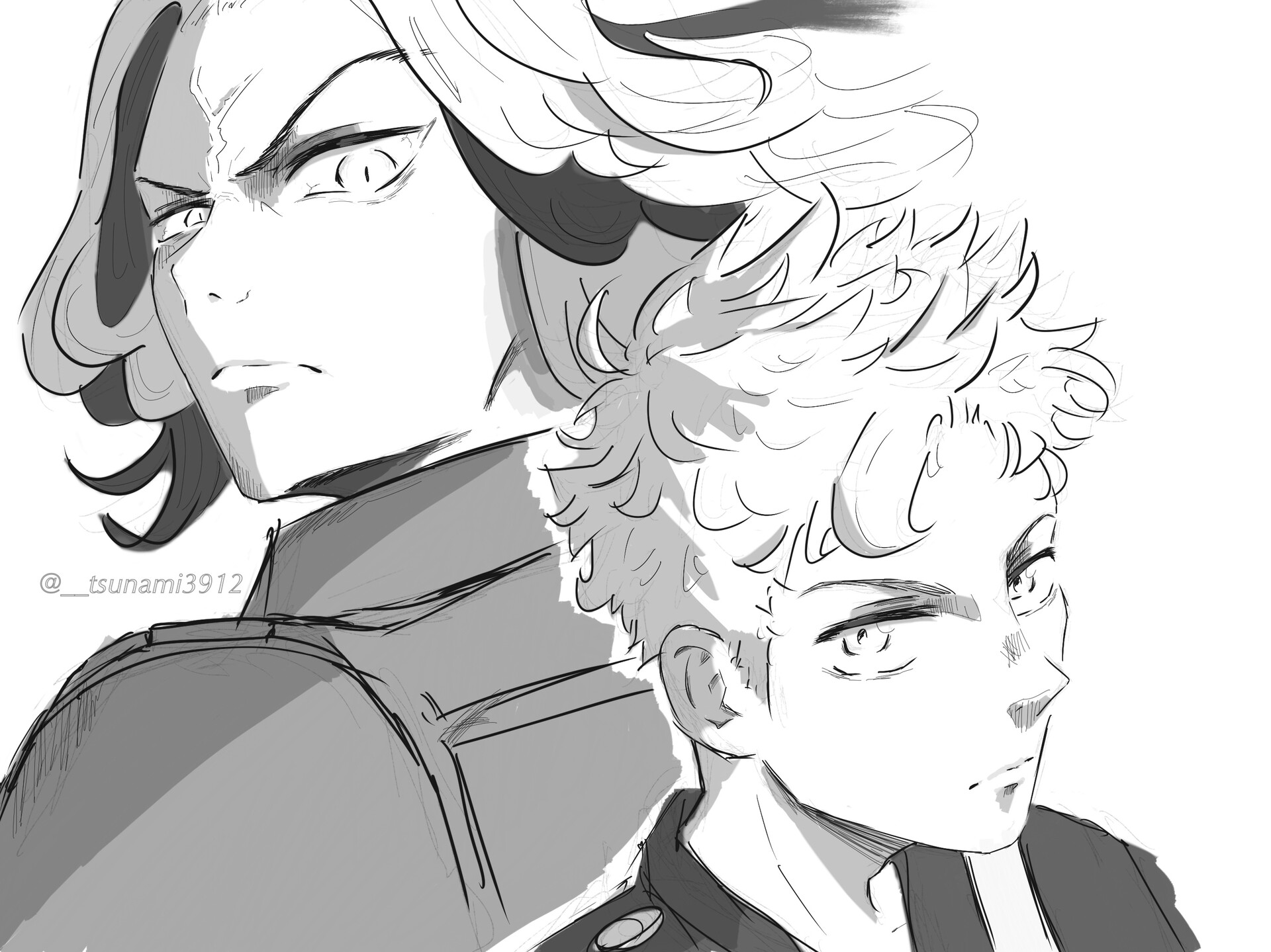 ArtStation - hanagaki takemichi & shiba taiju