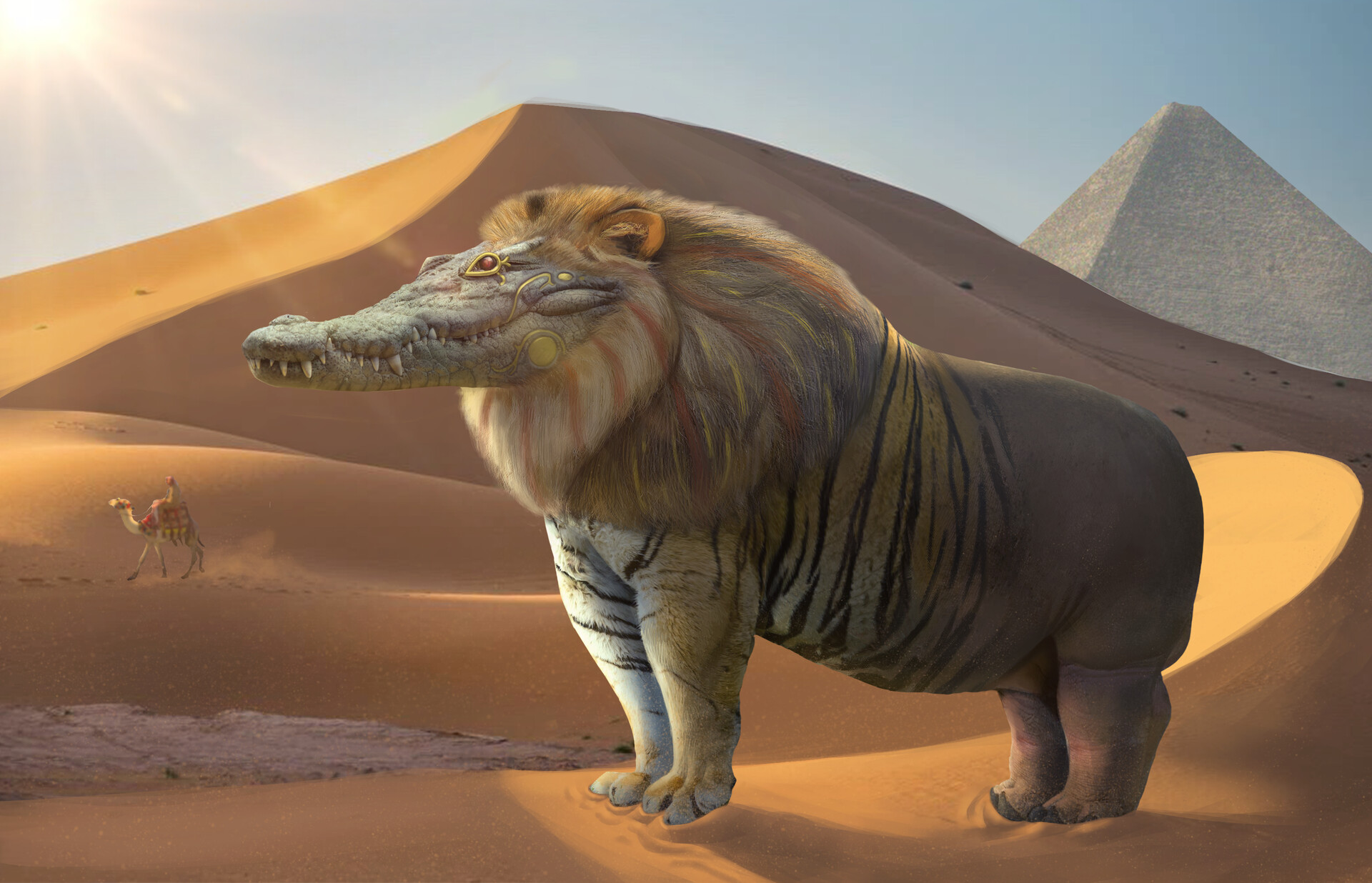 ArtStation - Ammit - Devourer of the Dead