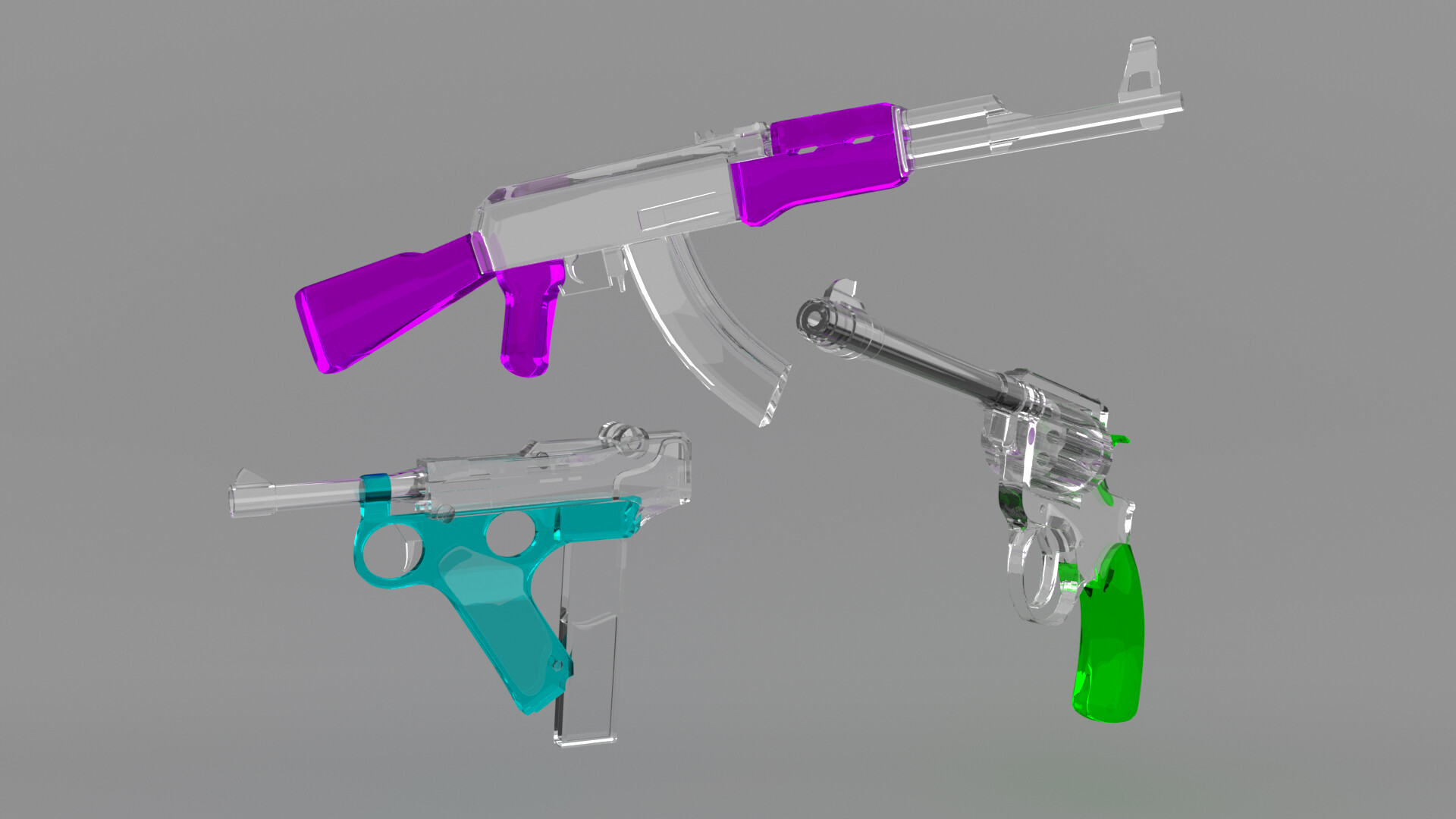 ArtStation - Crystal Weapons