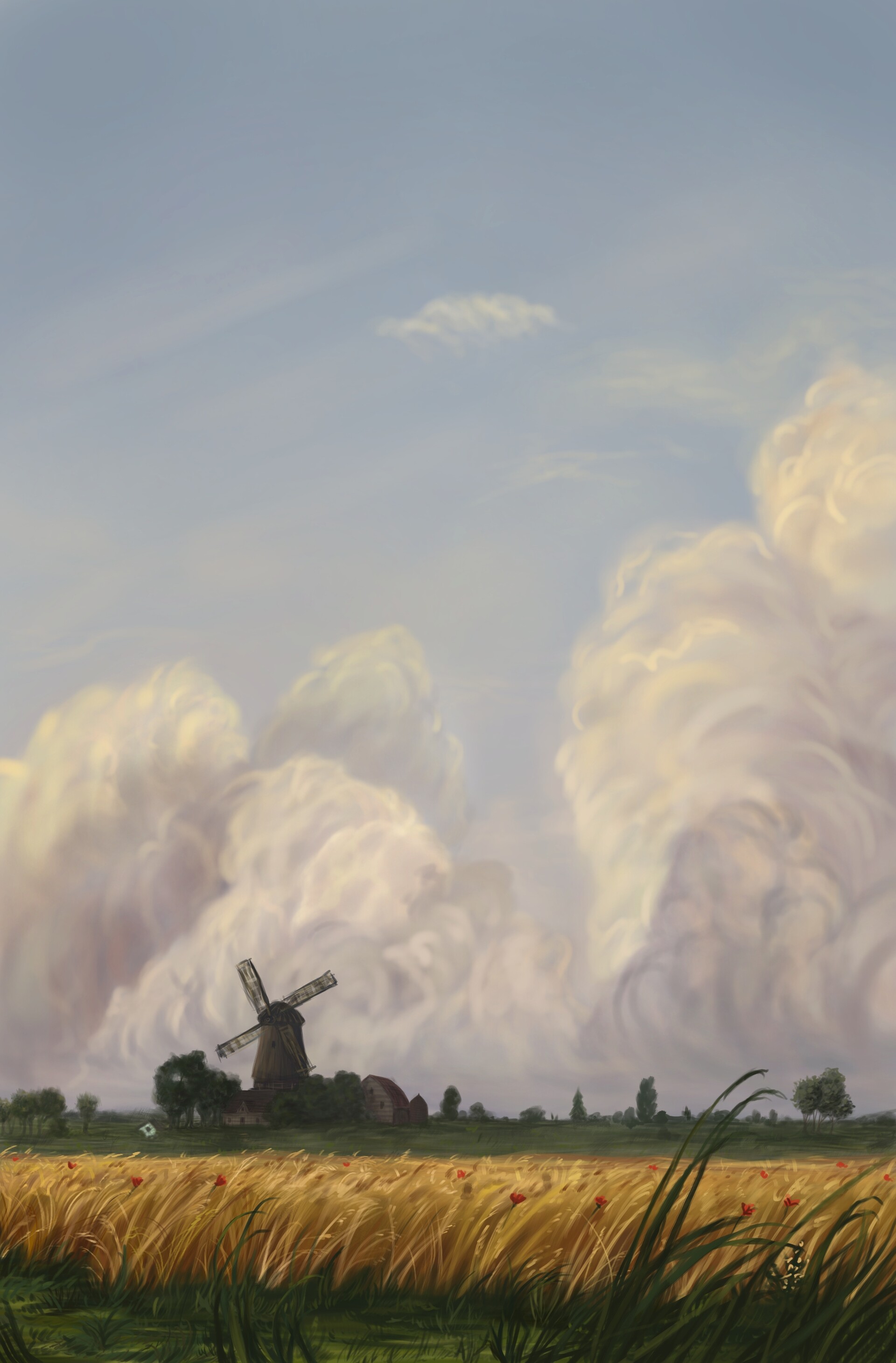 ArtStation - Dutch Windmill