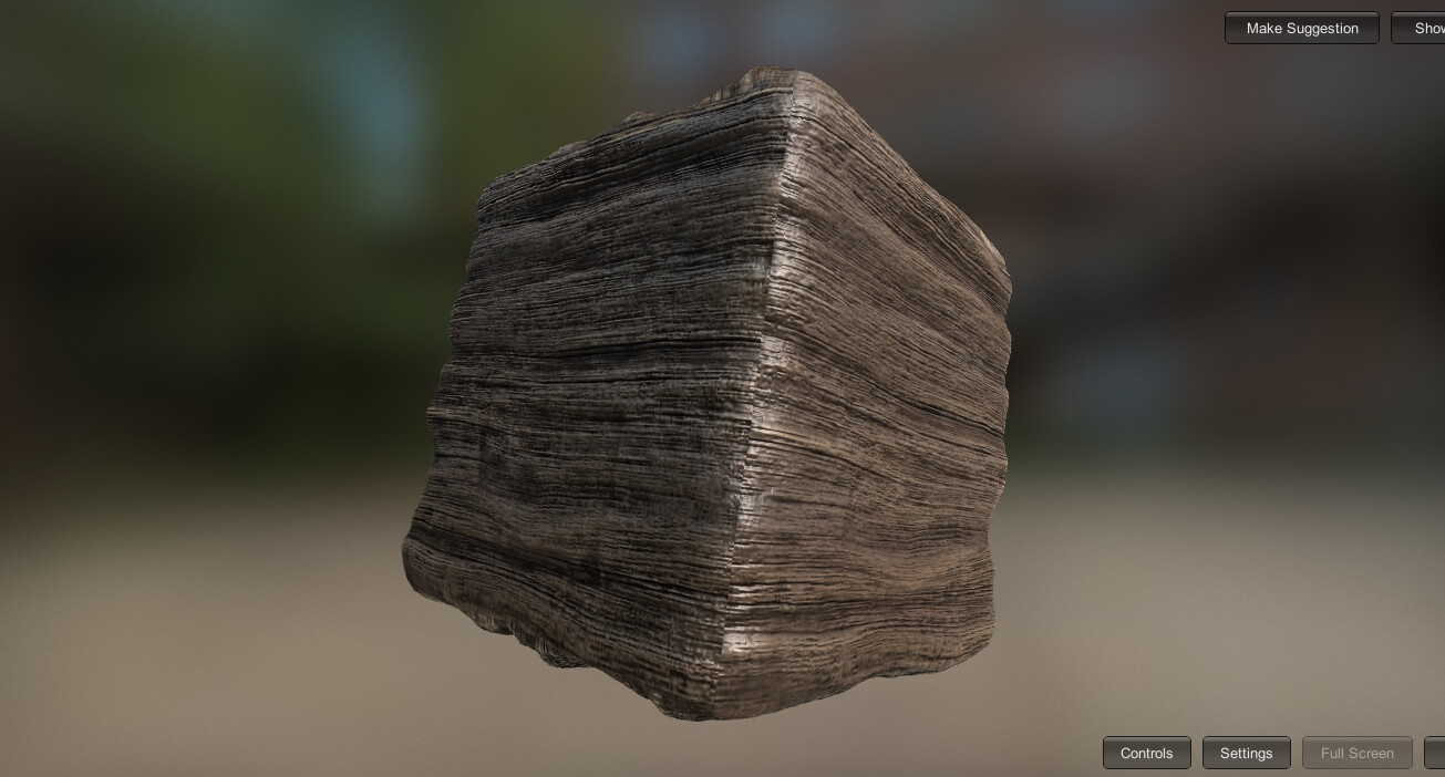 ArtStation - Making wood texture ready for Blender and Unity