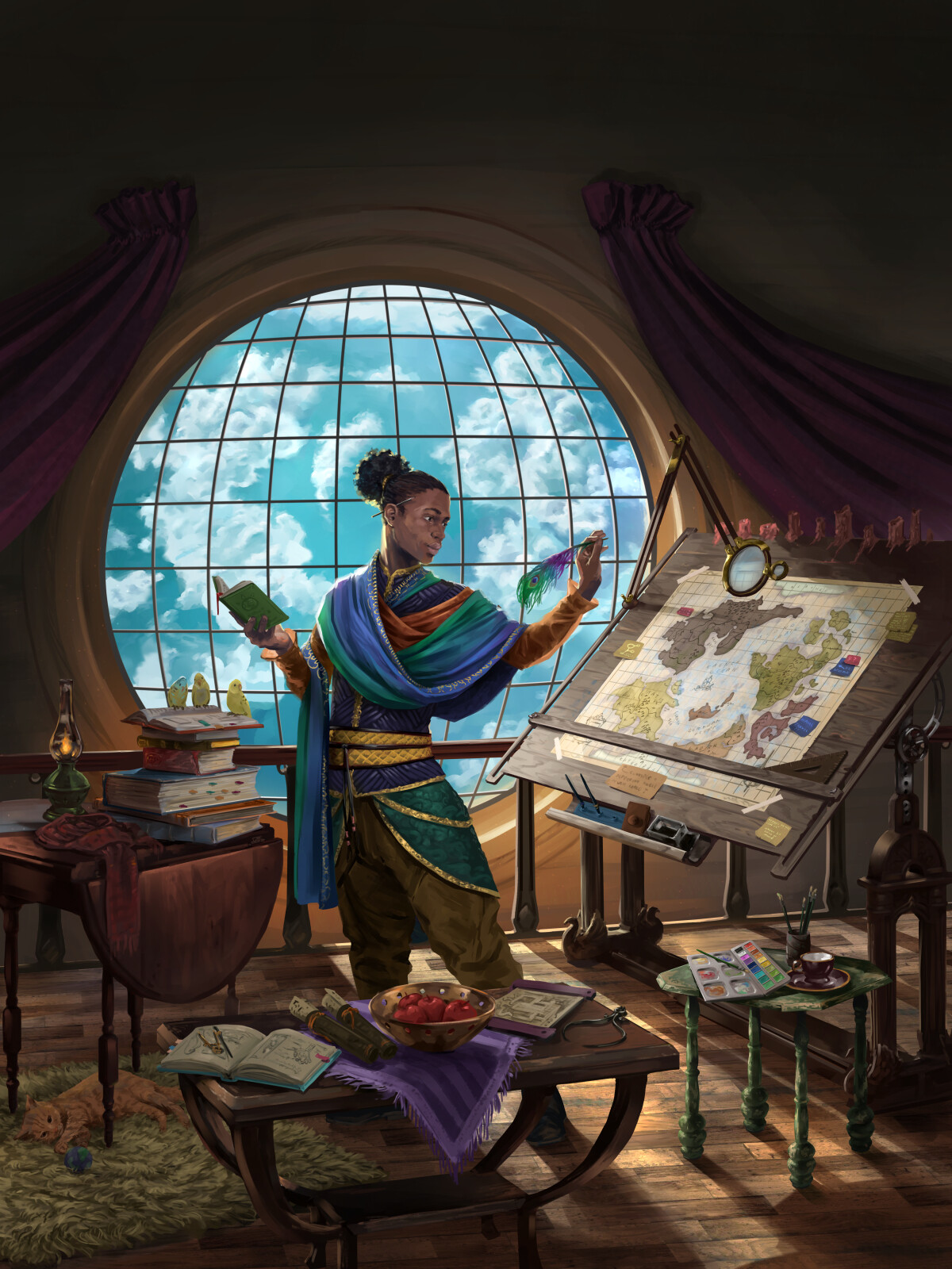 Worldbuilding by Mike Pape : r/ImaginaryScholars