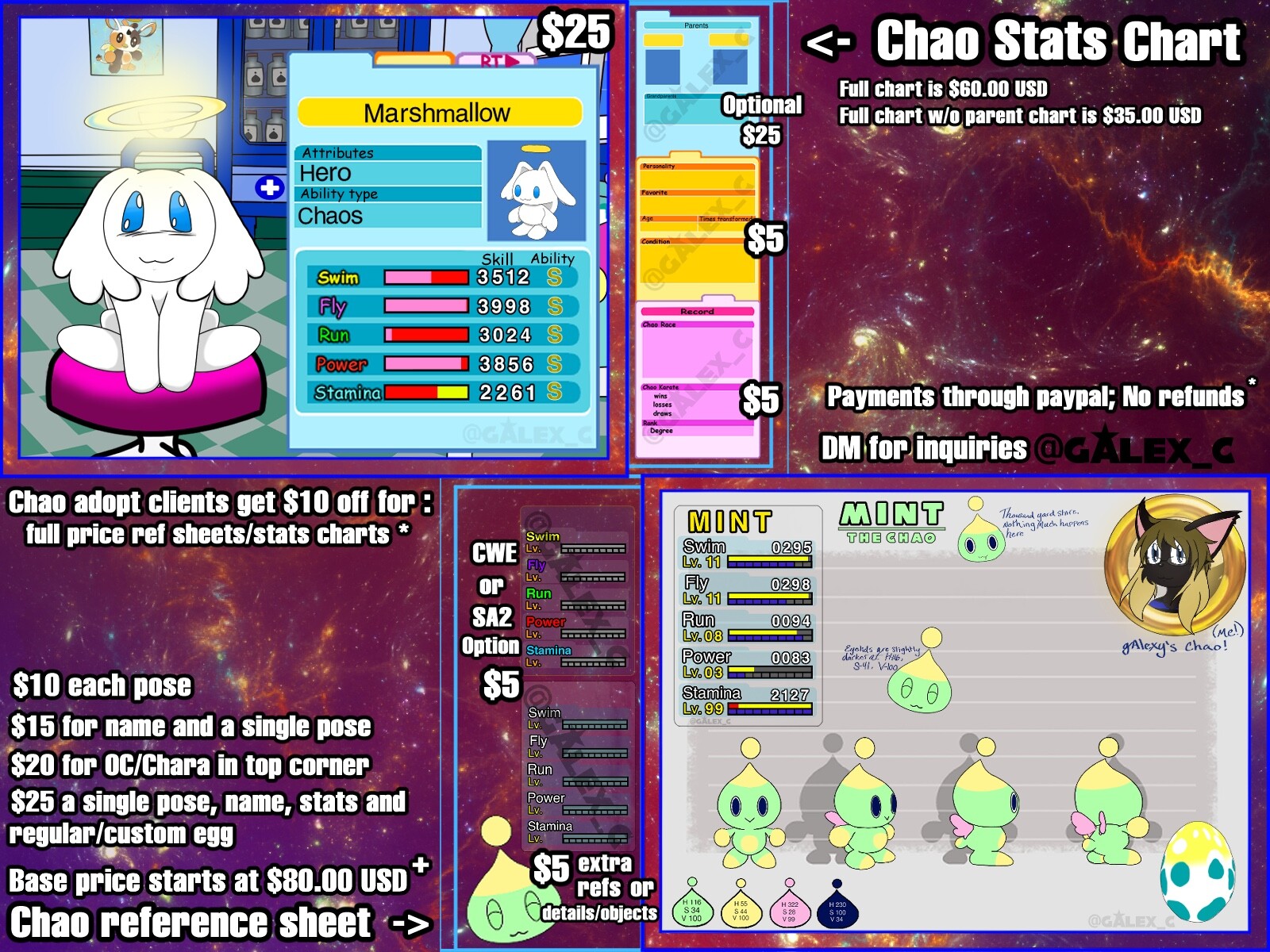 ArtStation - Comissions sheet