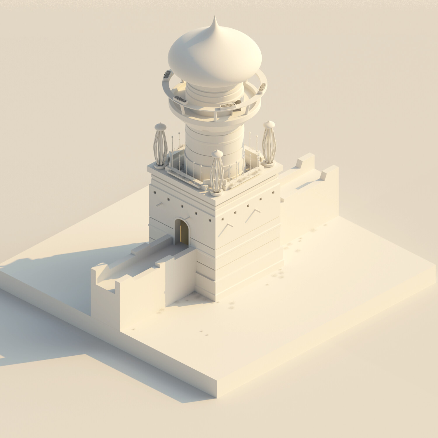 Roman Pavlovski - Tower in the Desert