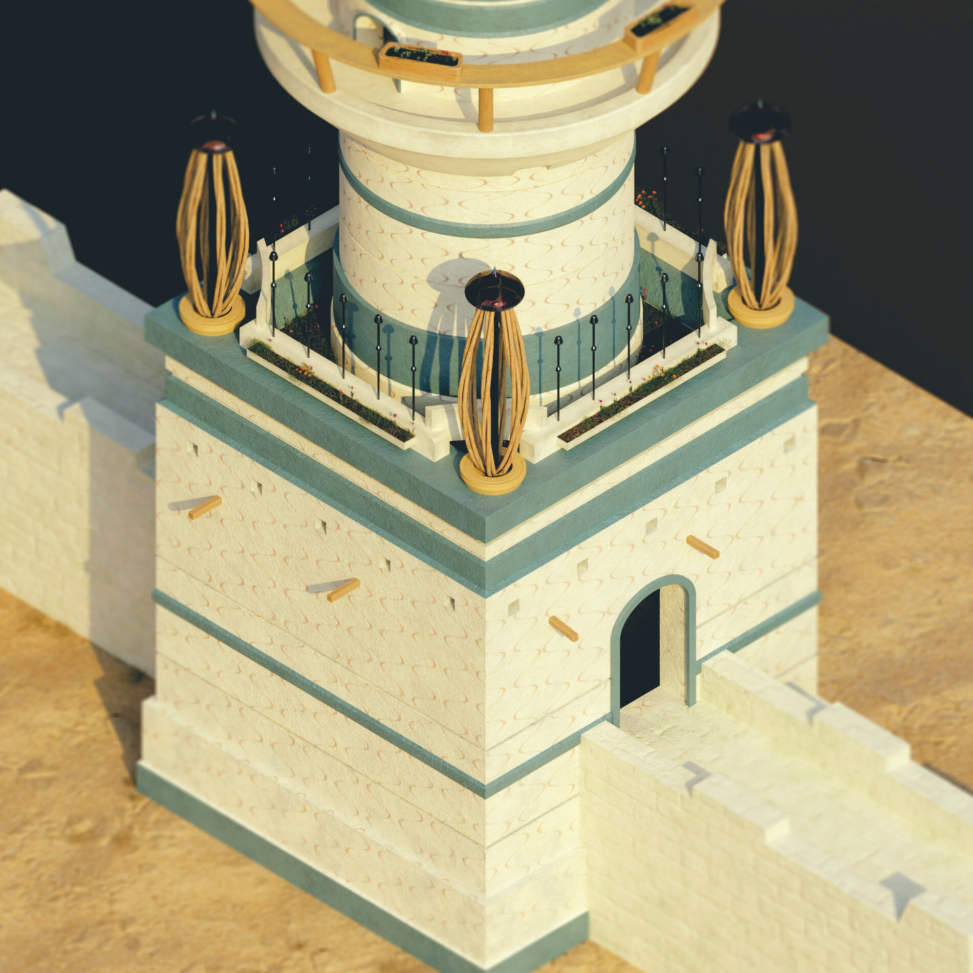 Roman Pavlovski - Tower in the Desert