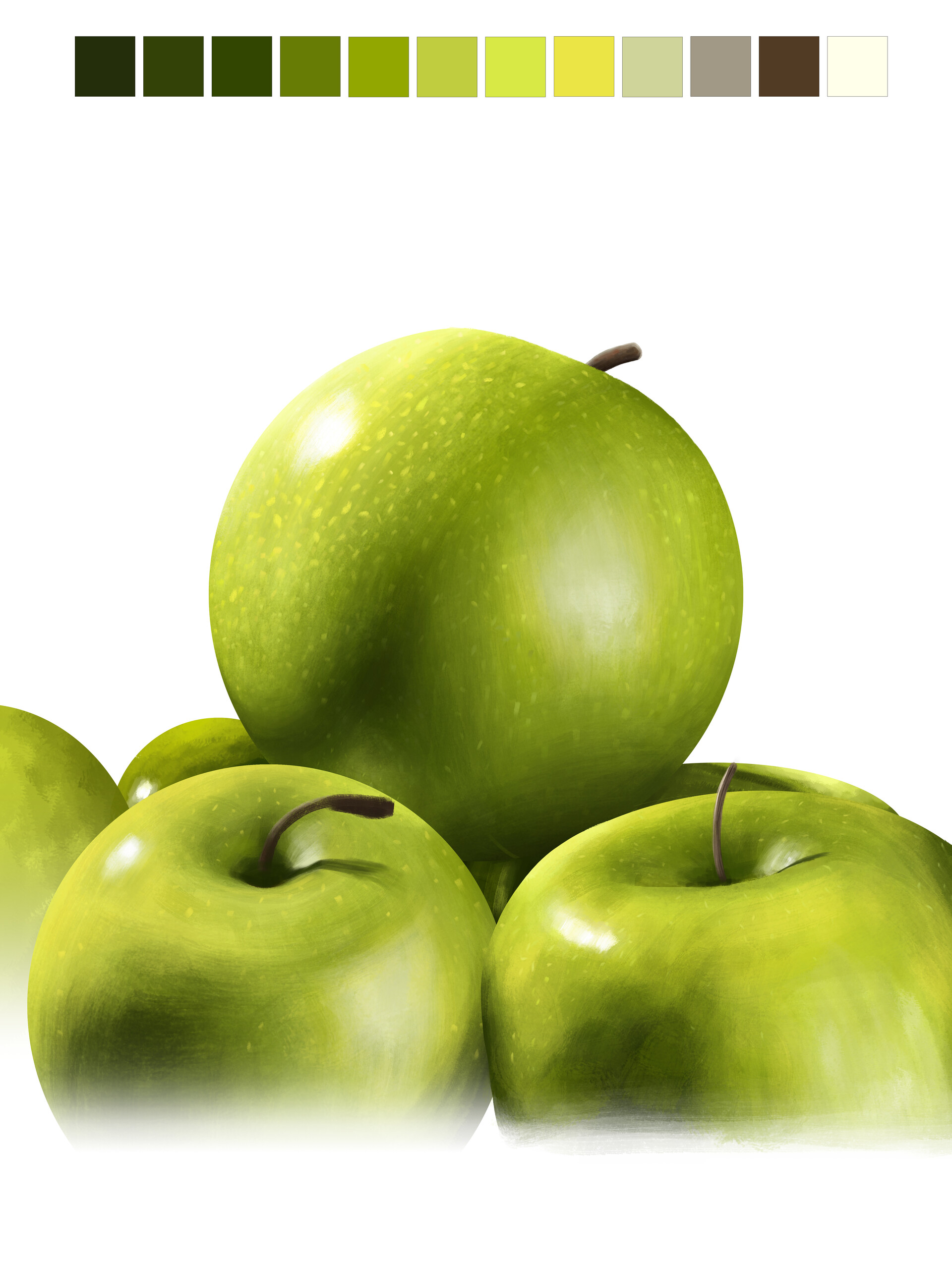 ArtStation - Green Apple