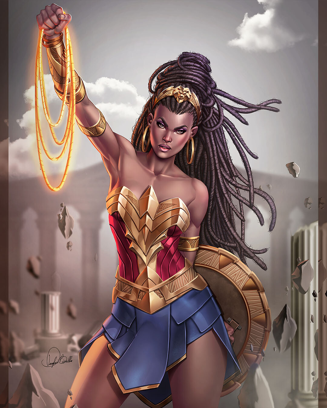 Nubia by Douglas Bicalho : r/EbonyImagination