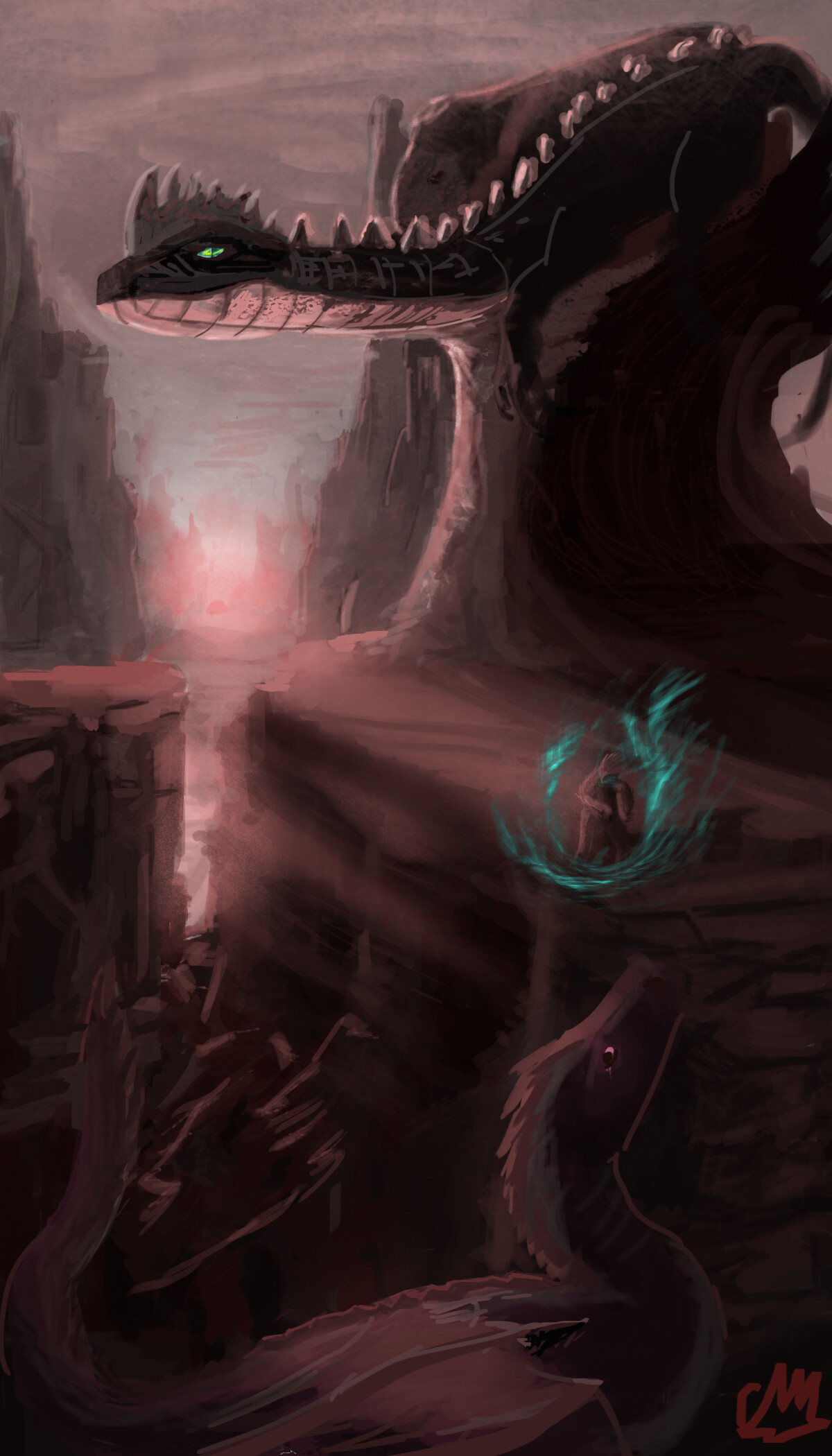 ArtStation - Dragon valley