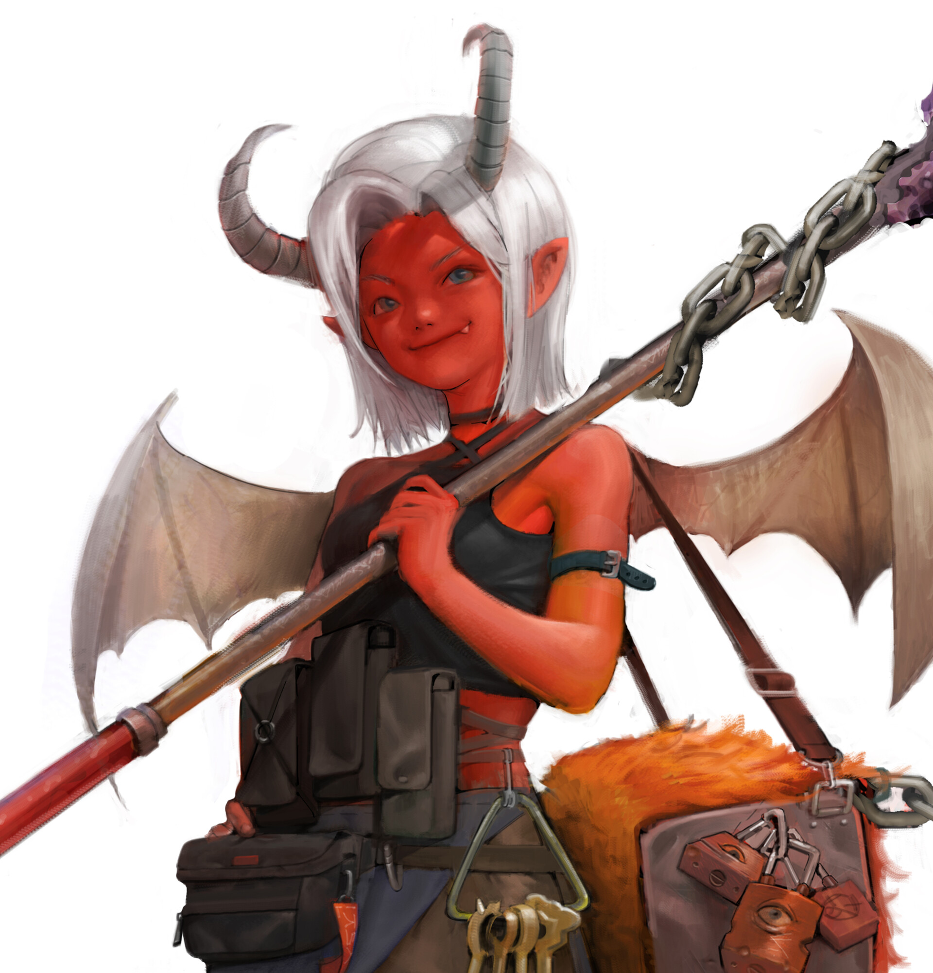 ArtStation - red devil