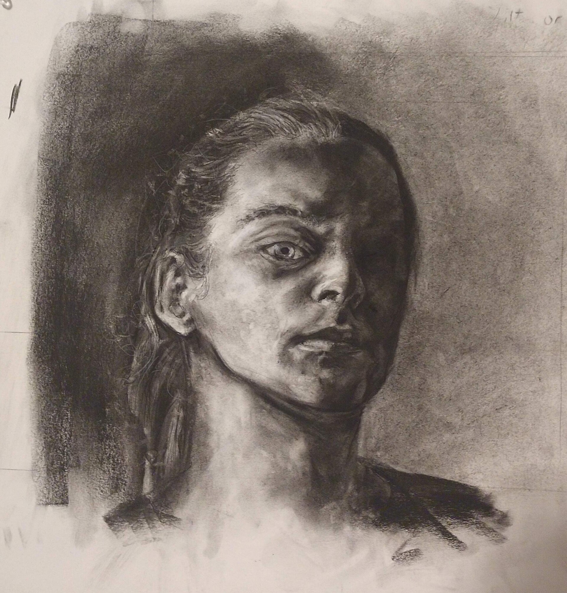 ArtStation - Life Drawing - Self Portrait