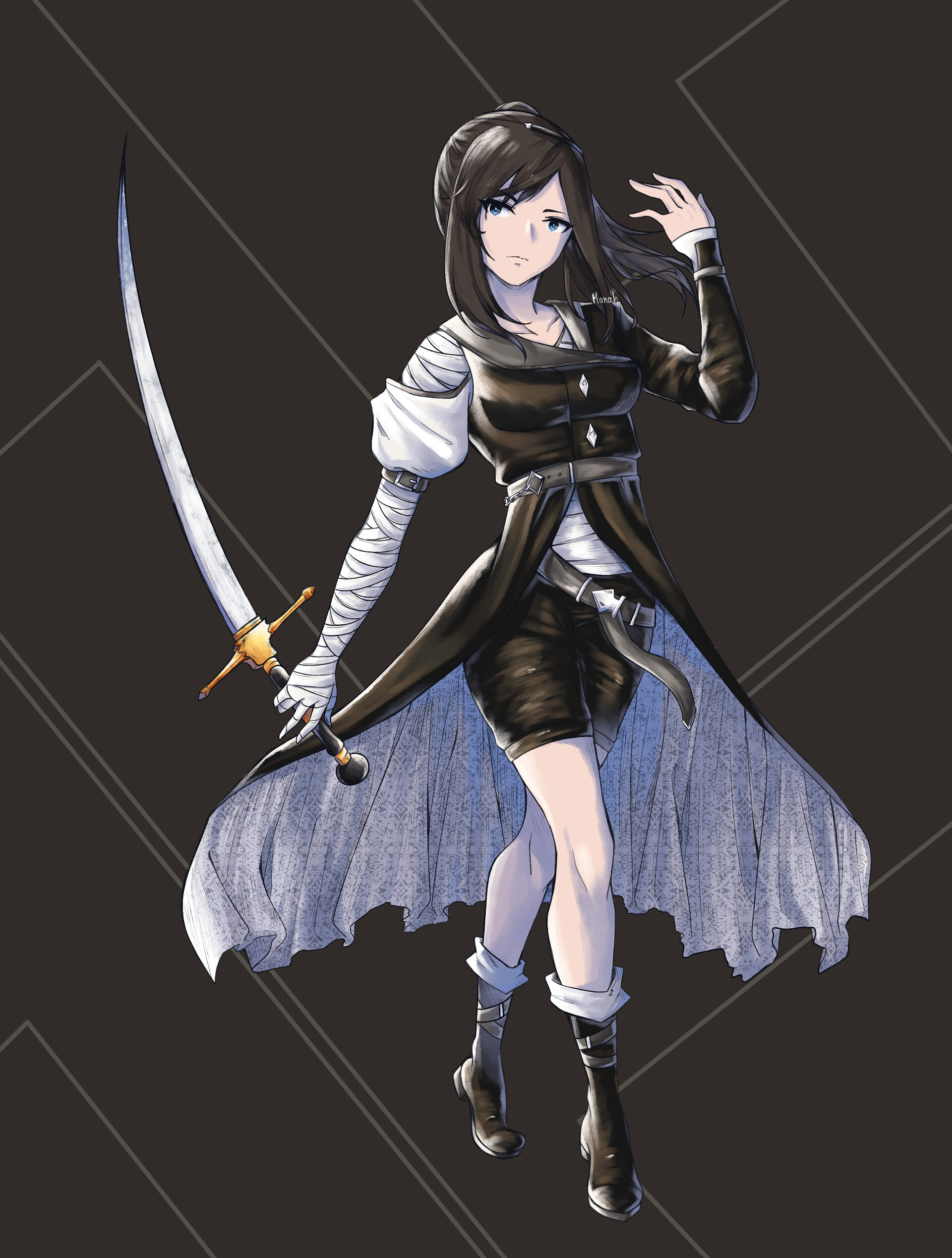 ArtStation - NieR Reincarnation artstyle study