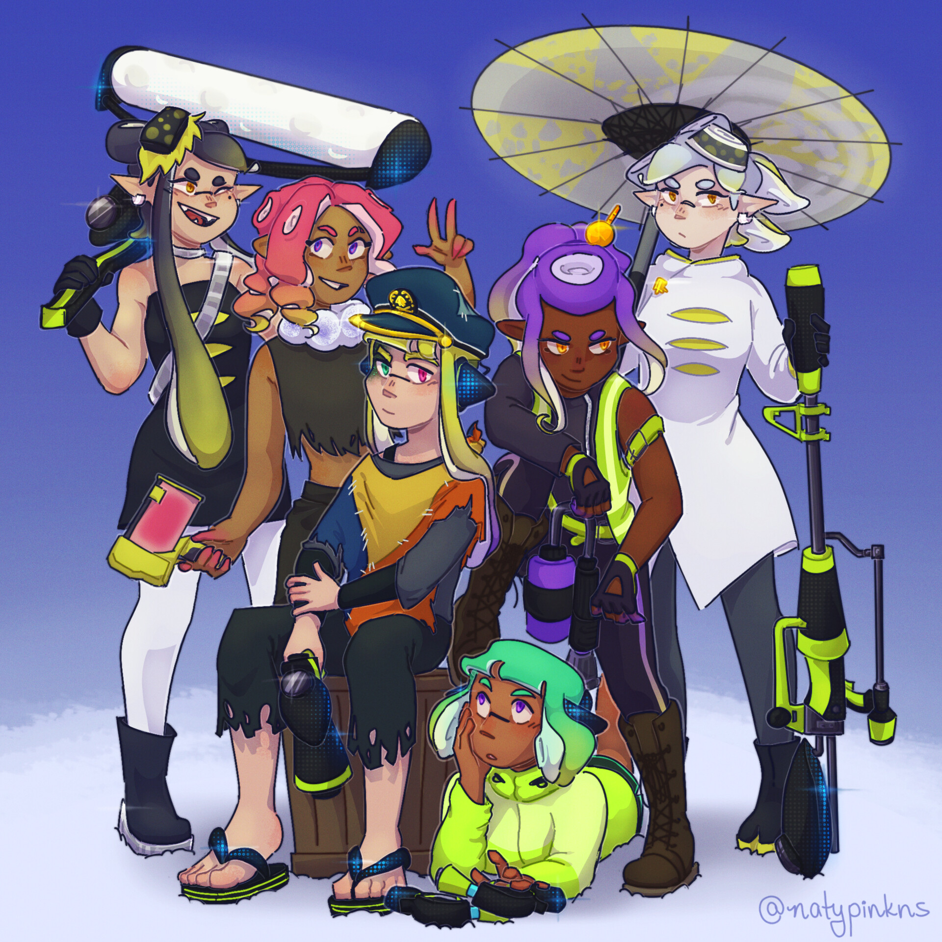 ArtStation - New Squidbeak Splatoon