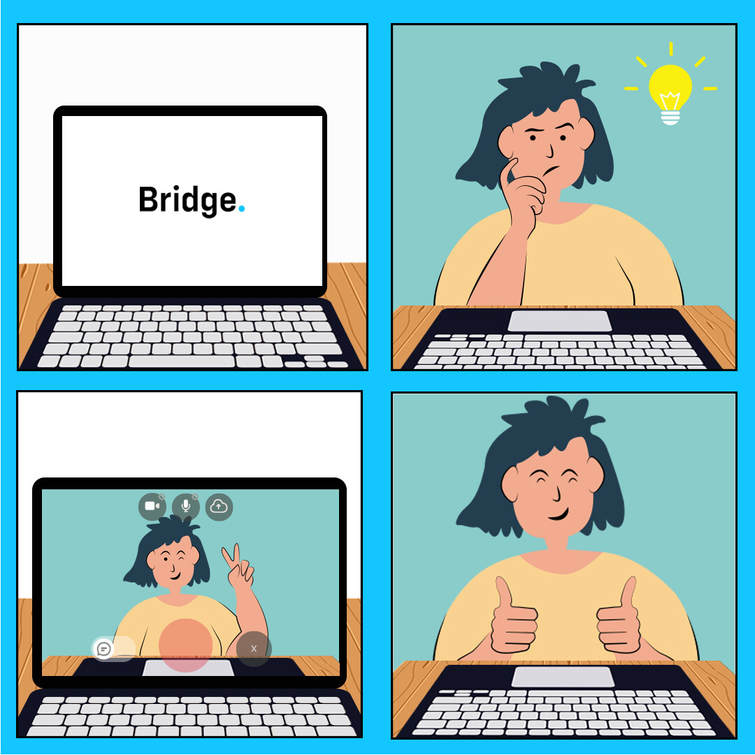 ArtStation - 4 panel comic - Bridge