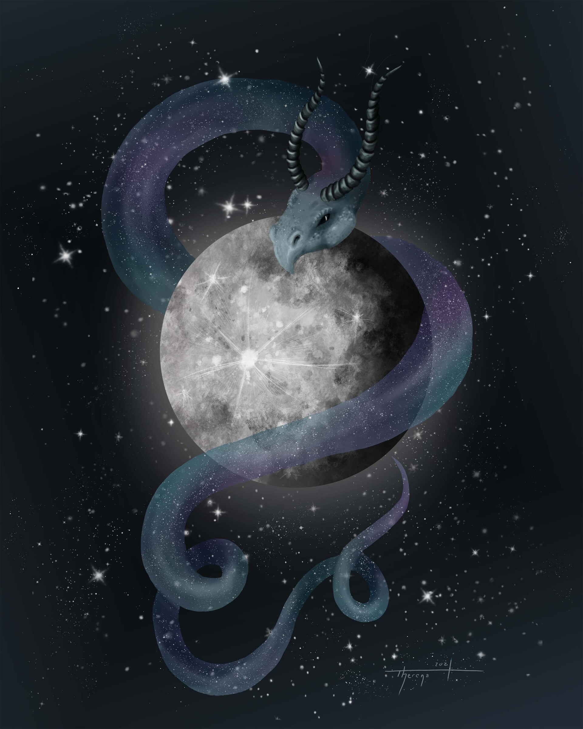 ArtStation - Cosmic Dragon