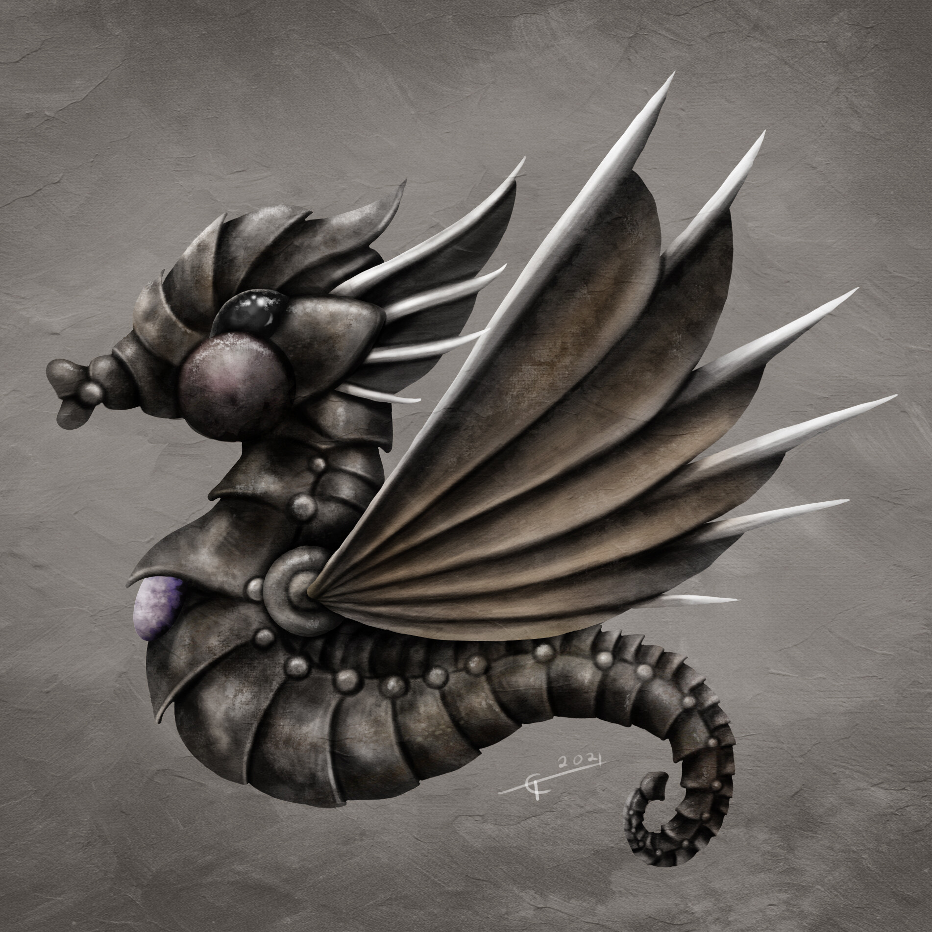 ArtStation - Sea Dragon Homunculus