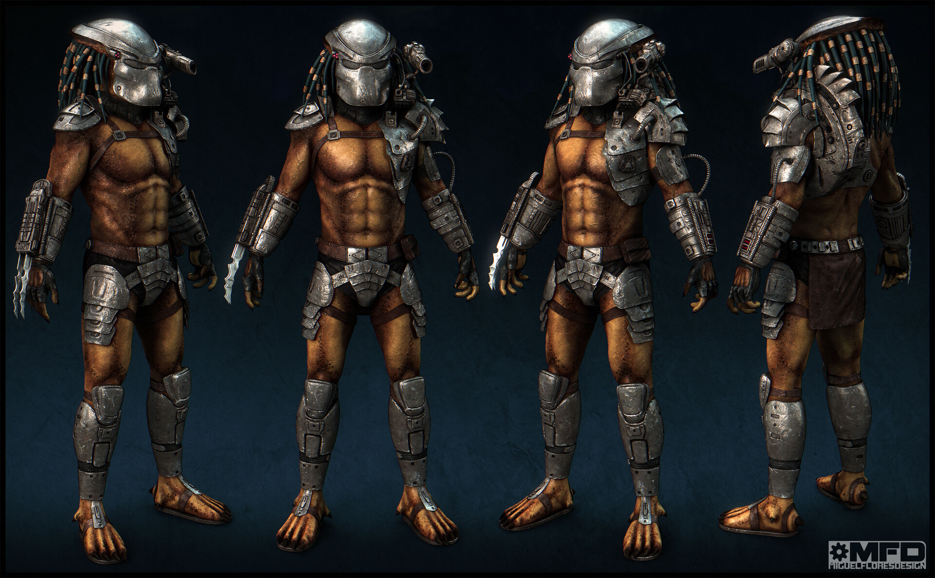 predator render deviantart