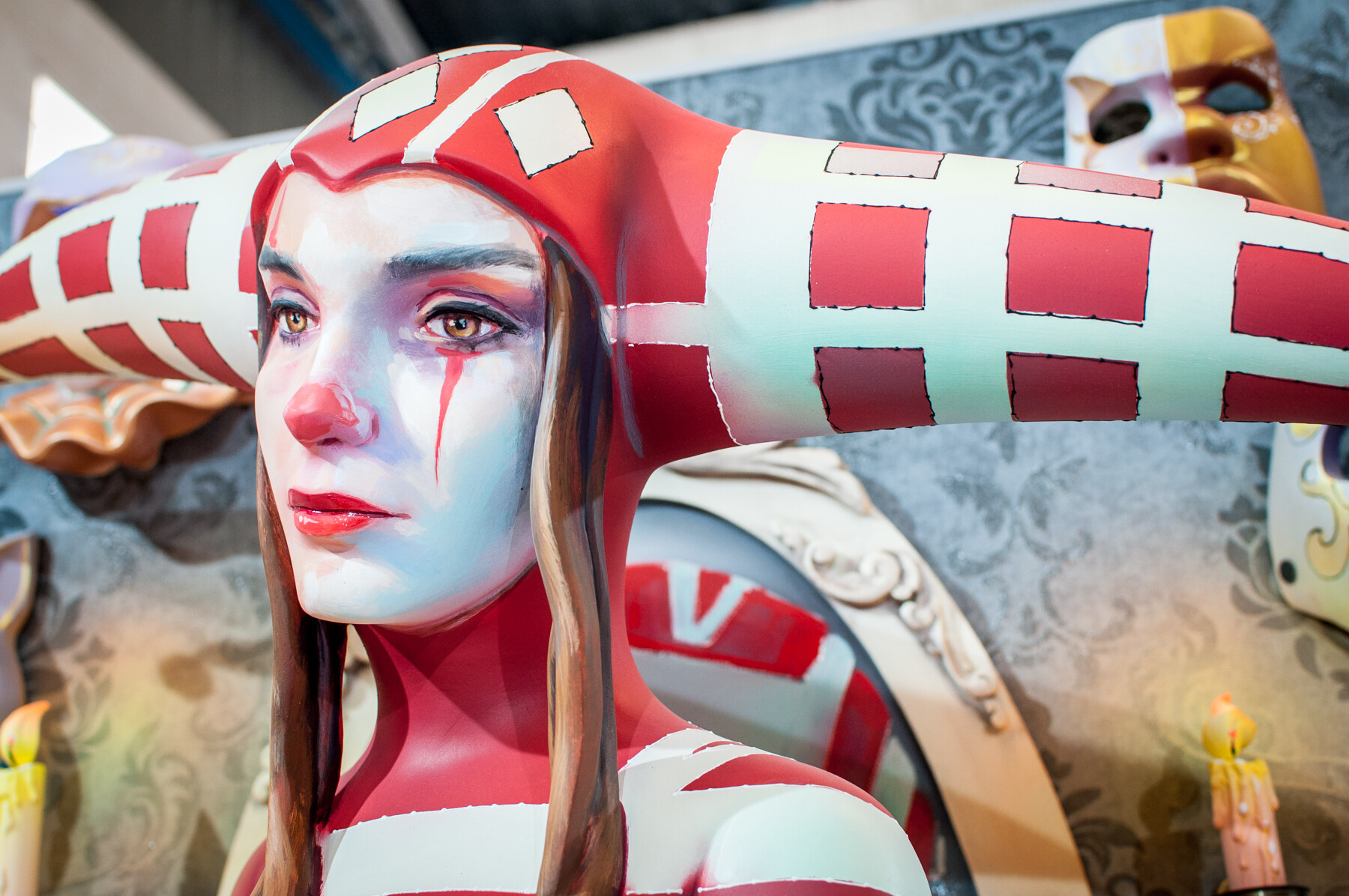 Moisés Ojeda - Exhibition group for Falla "Camí Nou", Alcira, 2022