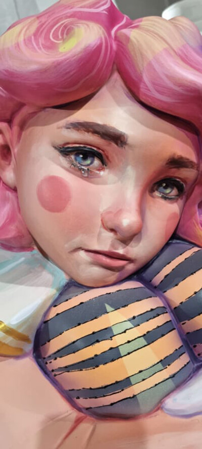 Moisés Ojeda - Exhibition group for Falla "Camí Nou", Alcira, 2022