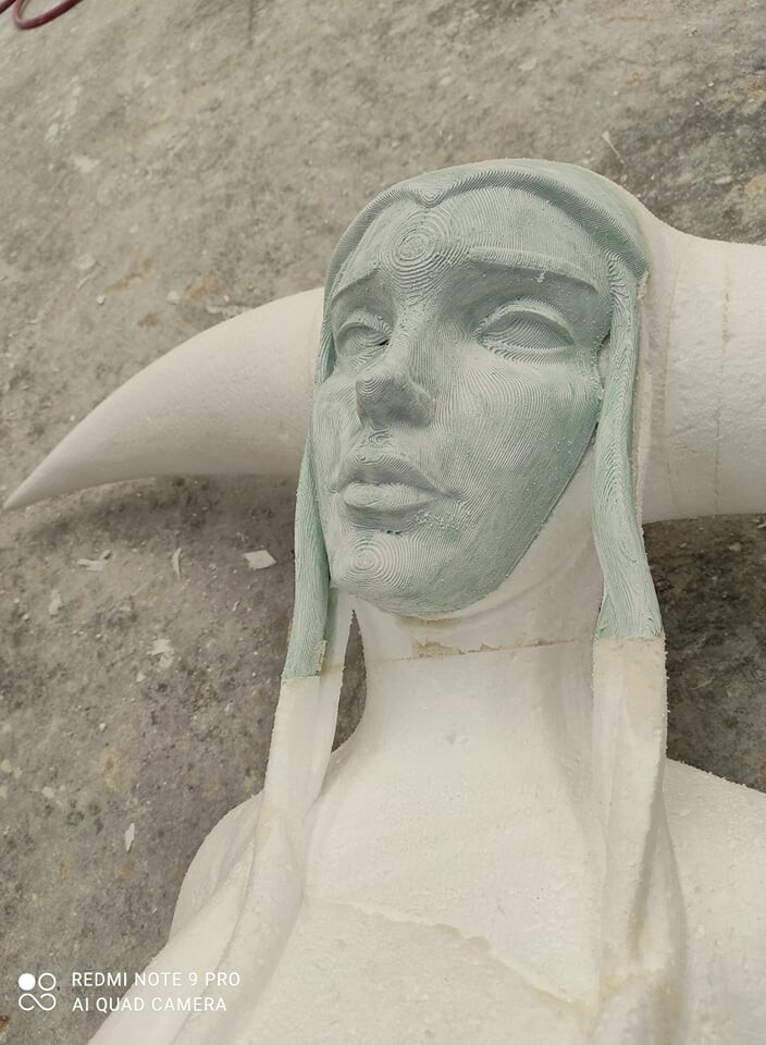 Moisés Ojeda - Exhibition group for Falla "Camí Nou", Alcira, 2022