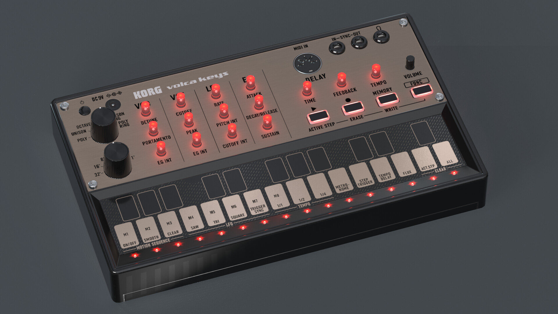 ArtStation - Korg Volca Keys 🎹