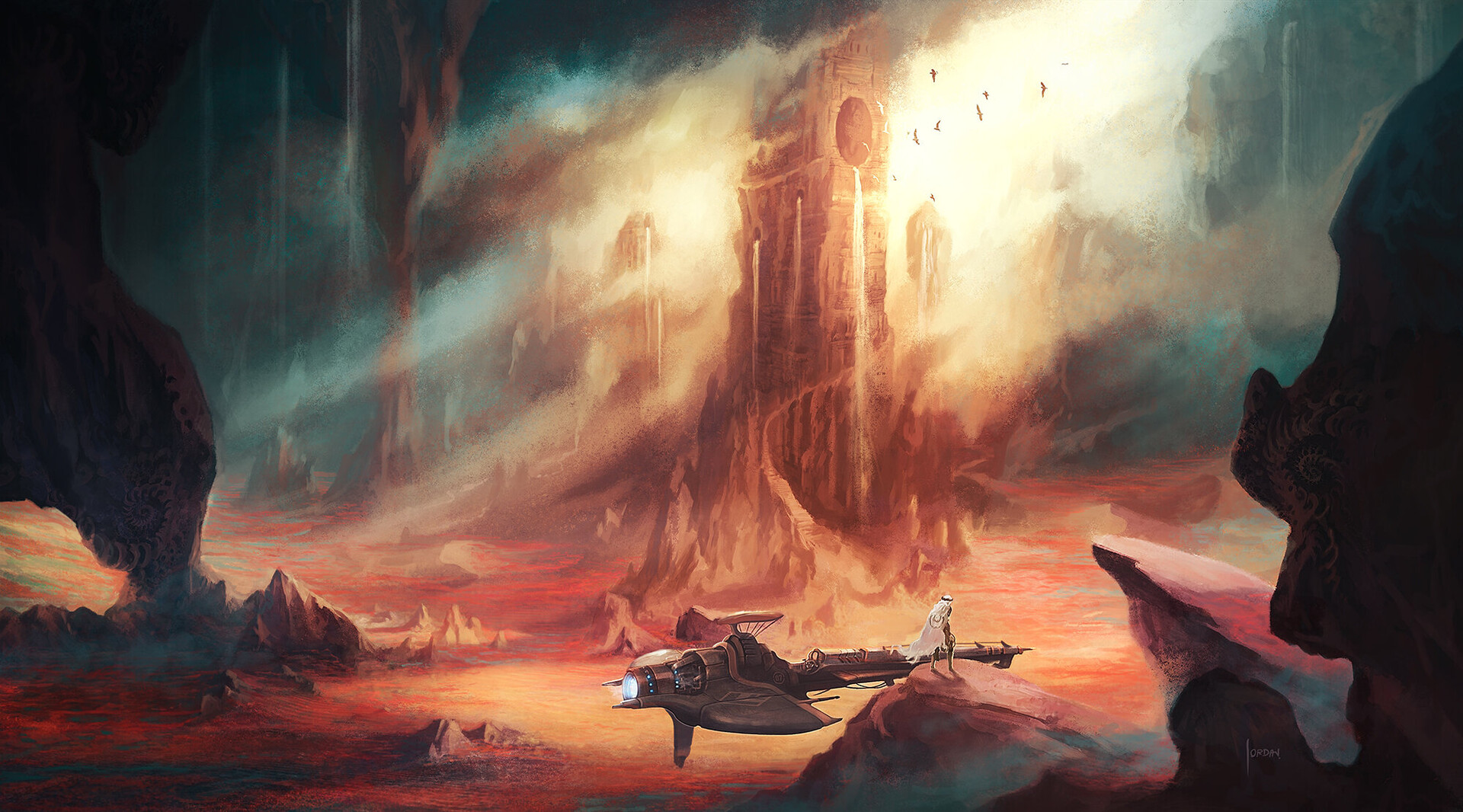 ArtStation - Sand towers