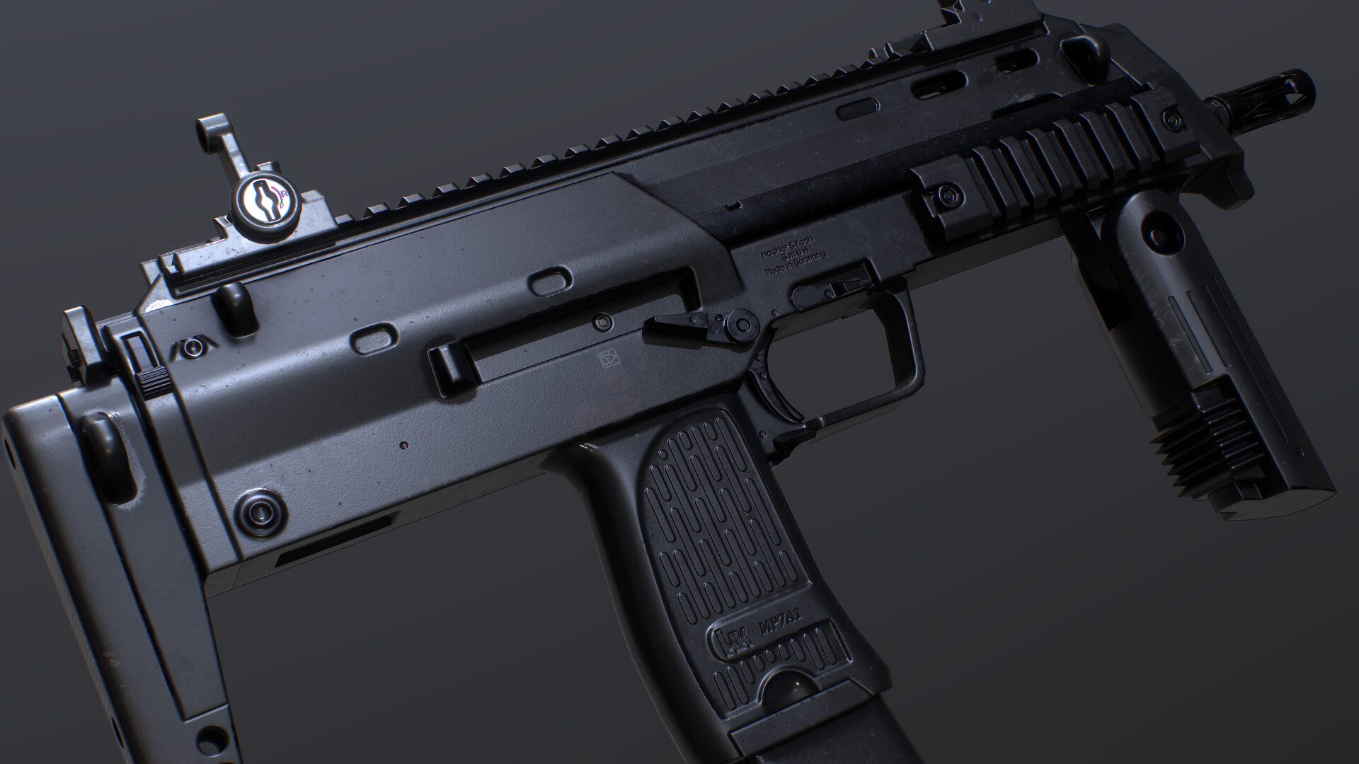 ArtStation - Heckler & Koch MP7