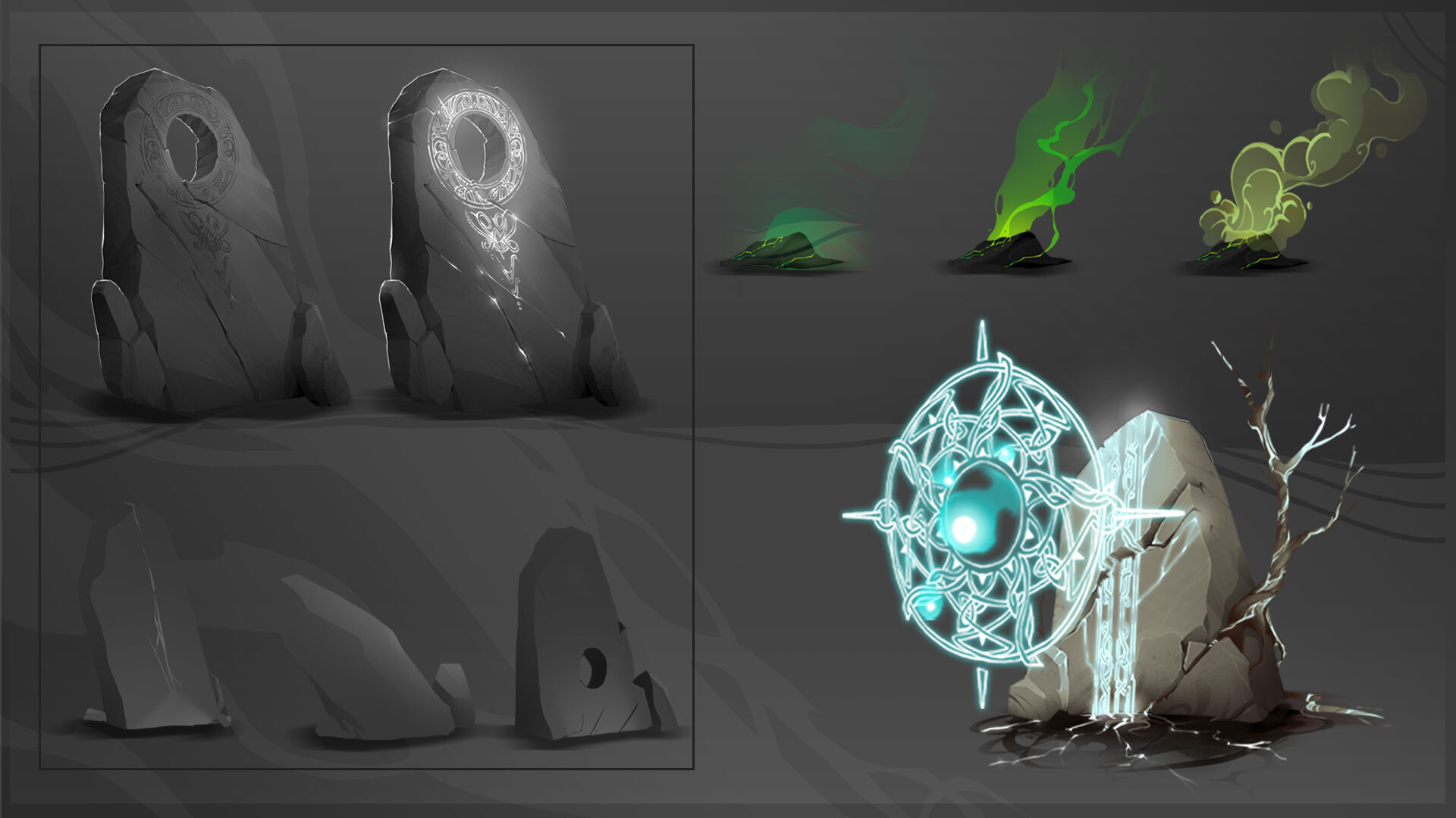 ArtStation - TWS - Props concepts and realisation