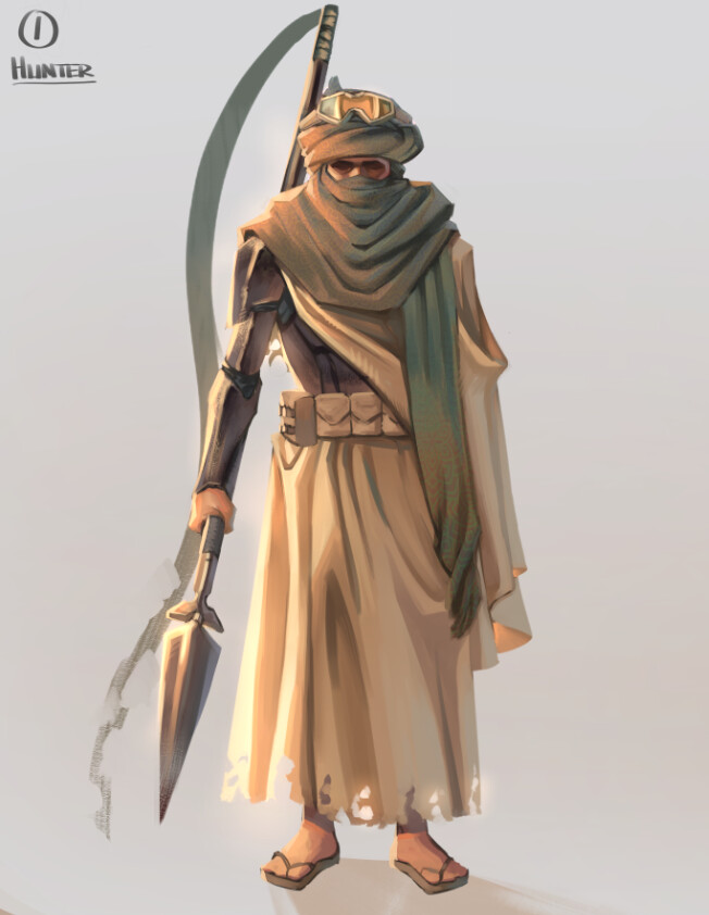 ArtStation - Hunter_Final Design
