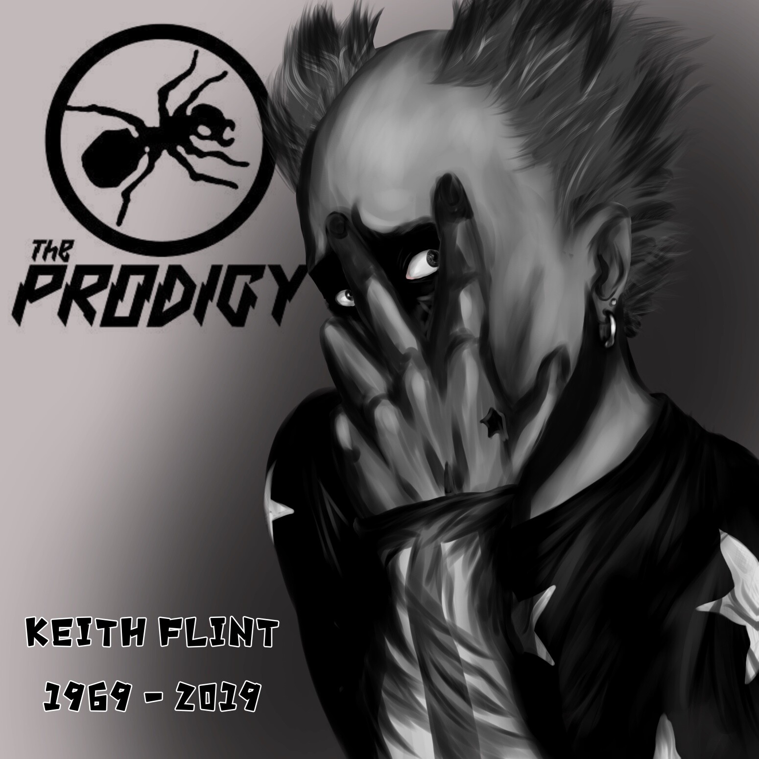 ArtStation - The Prodigy,Keith Flint 03.04.2019
