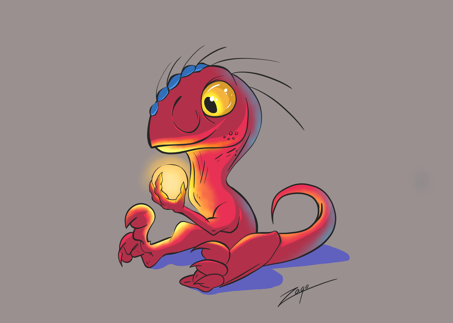 ArtStation - Baby Ralph Illustration