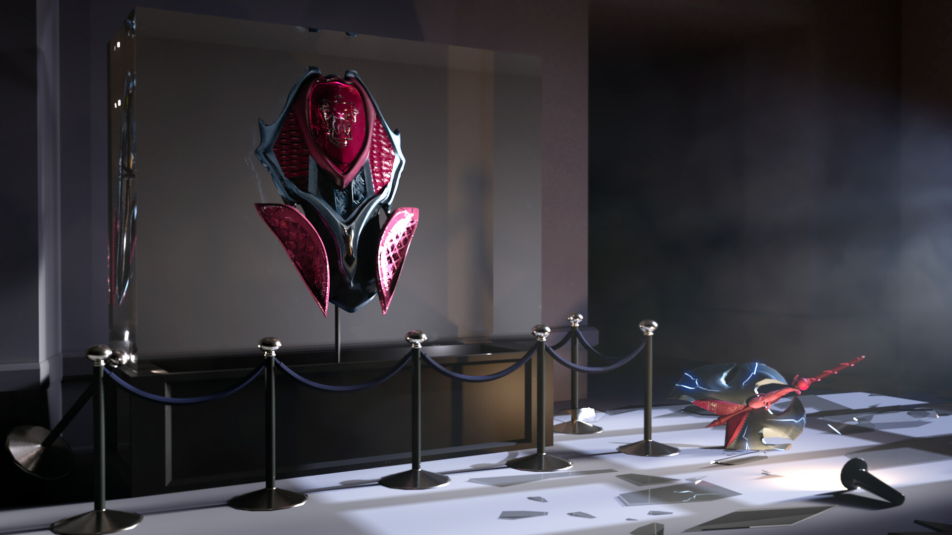 ArtStation - Axolotl Weapons and Museum Scene