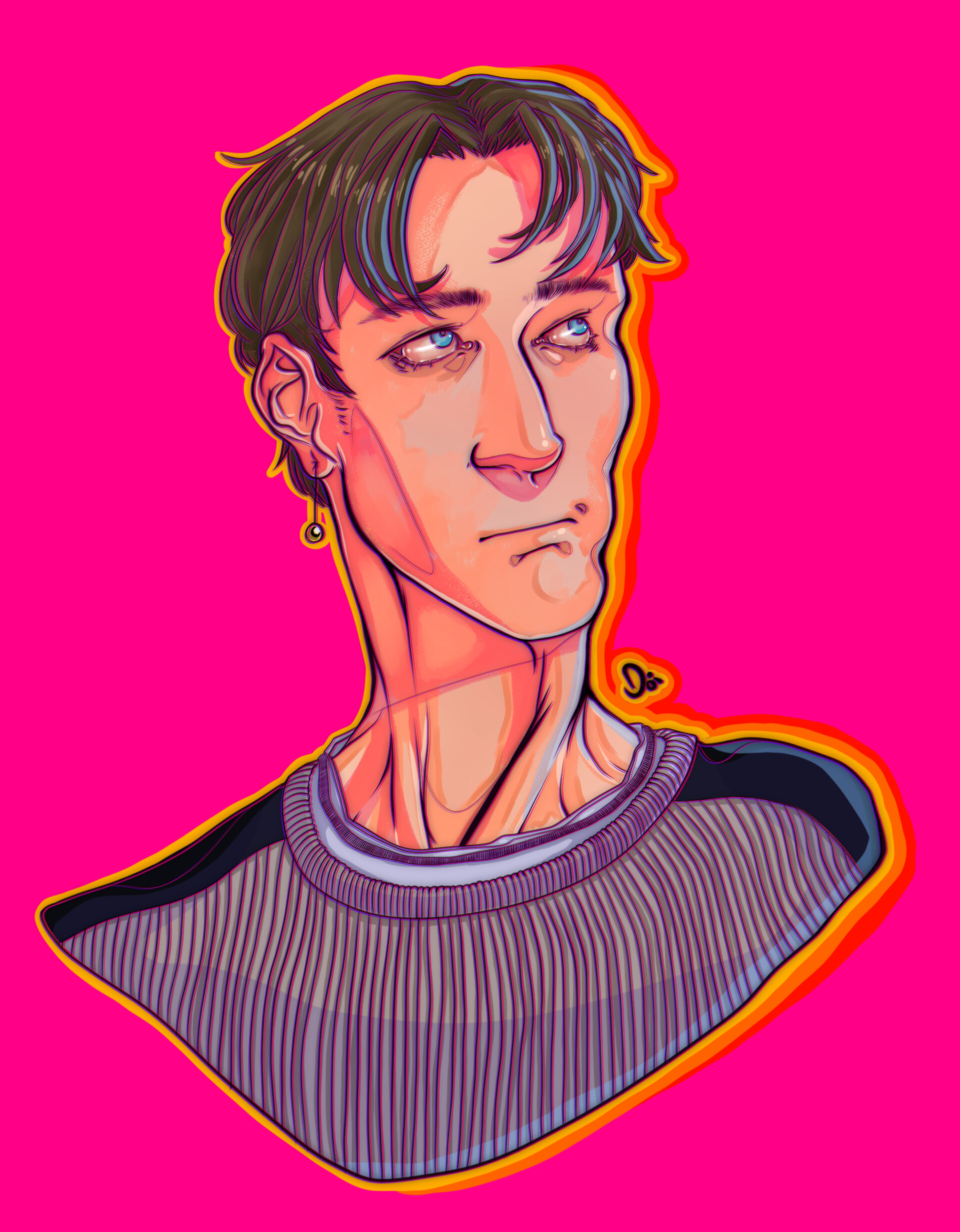 ArtStation - Him bust, February 2022