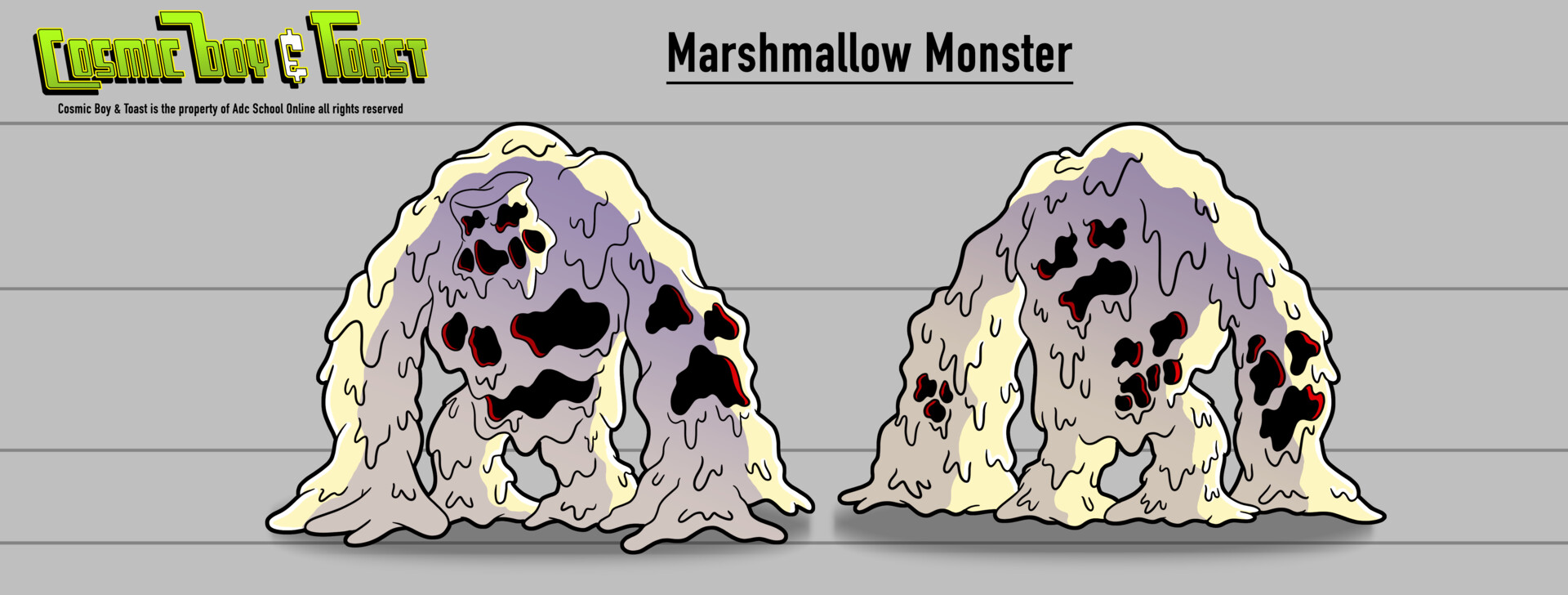 ArtStation - MARSHMALLOW MONSTER