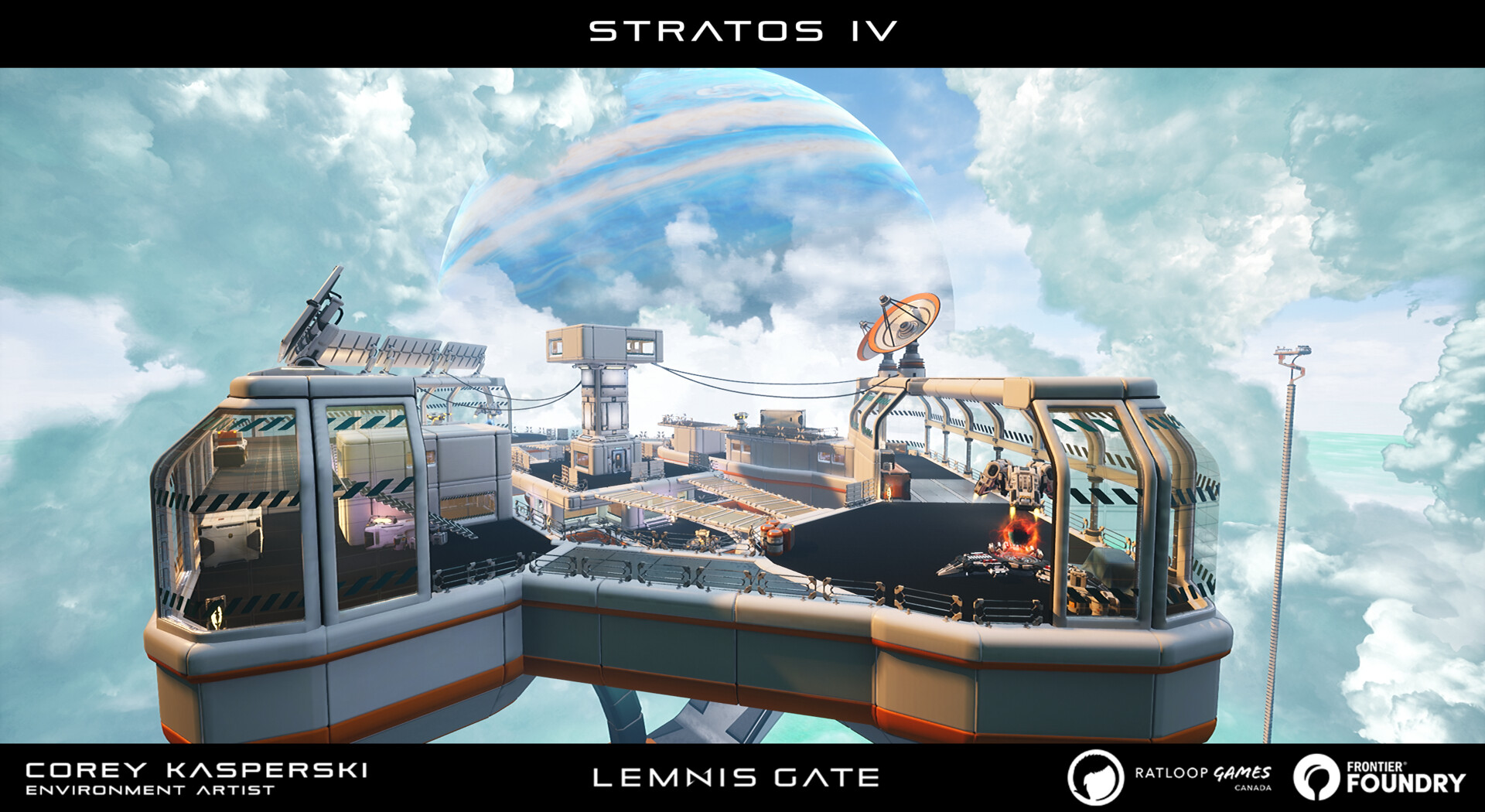 Corey Kasperski - Stratos IV Deathmatch Map