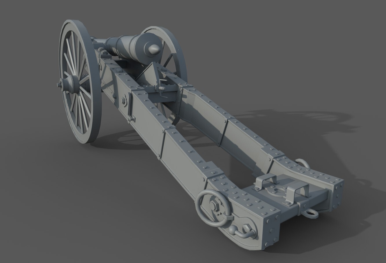 ArtStation - Cannons WIP