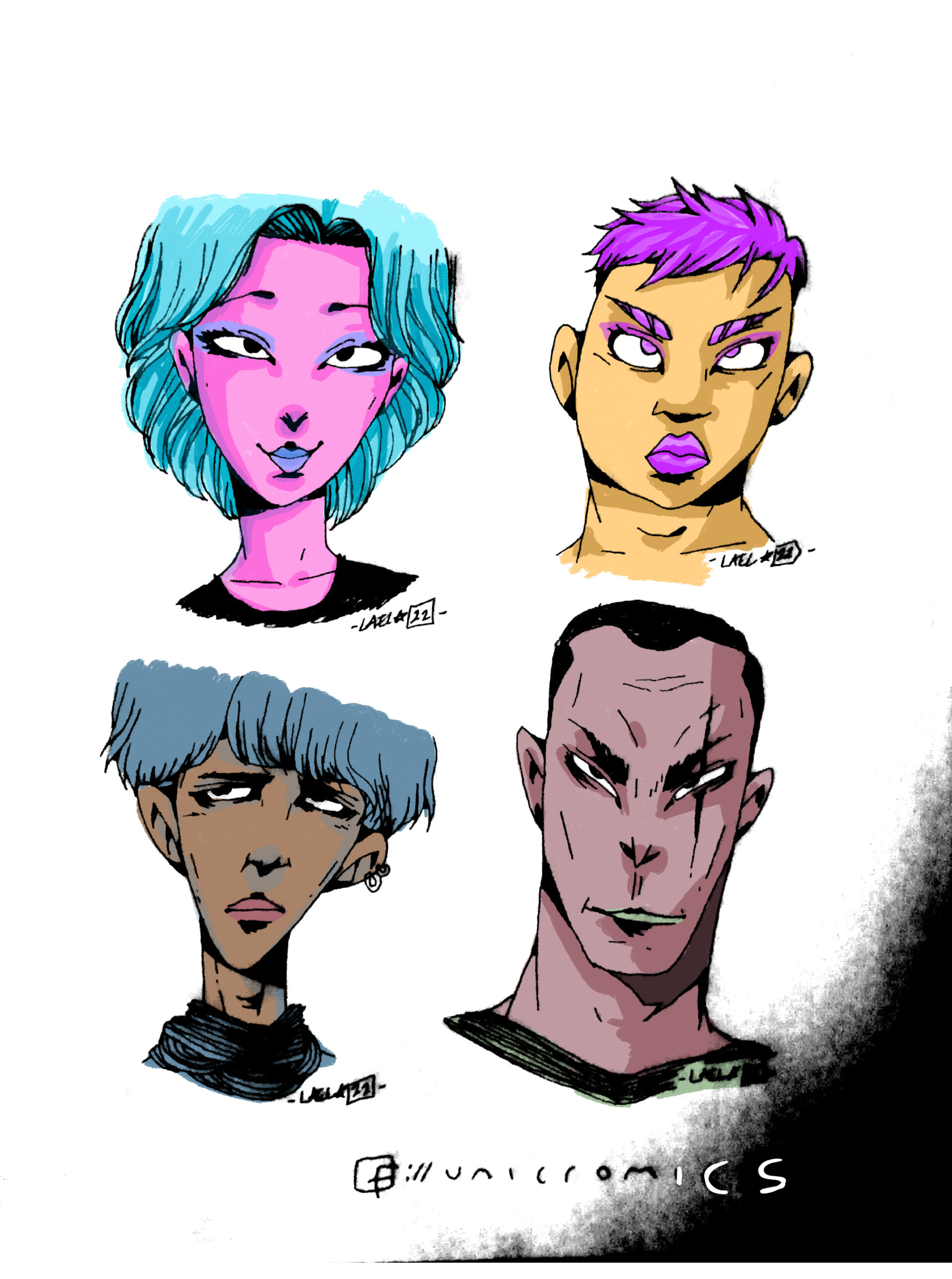 ArtStation - face practice