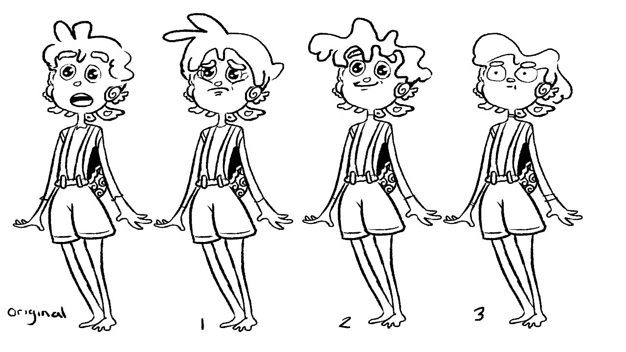 ArtStation - Character design, expression sheet, Storyboarding