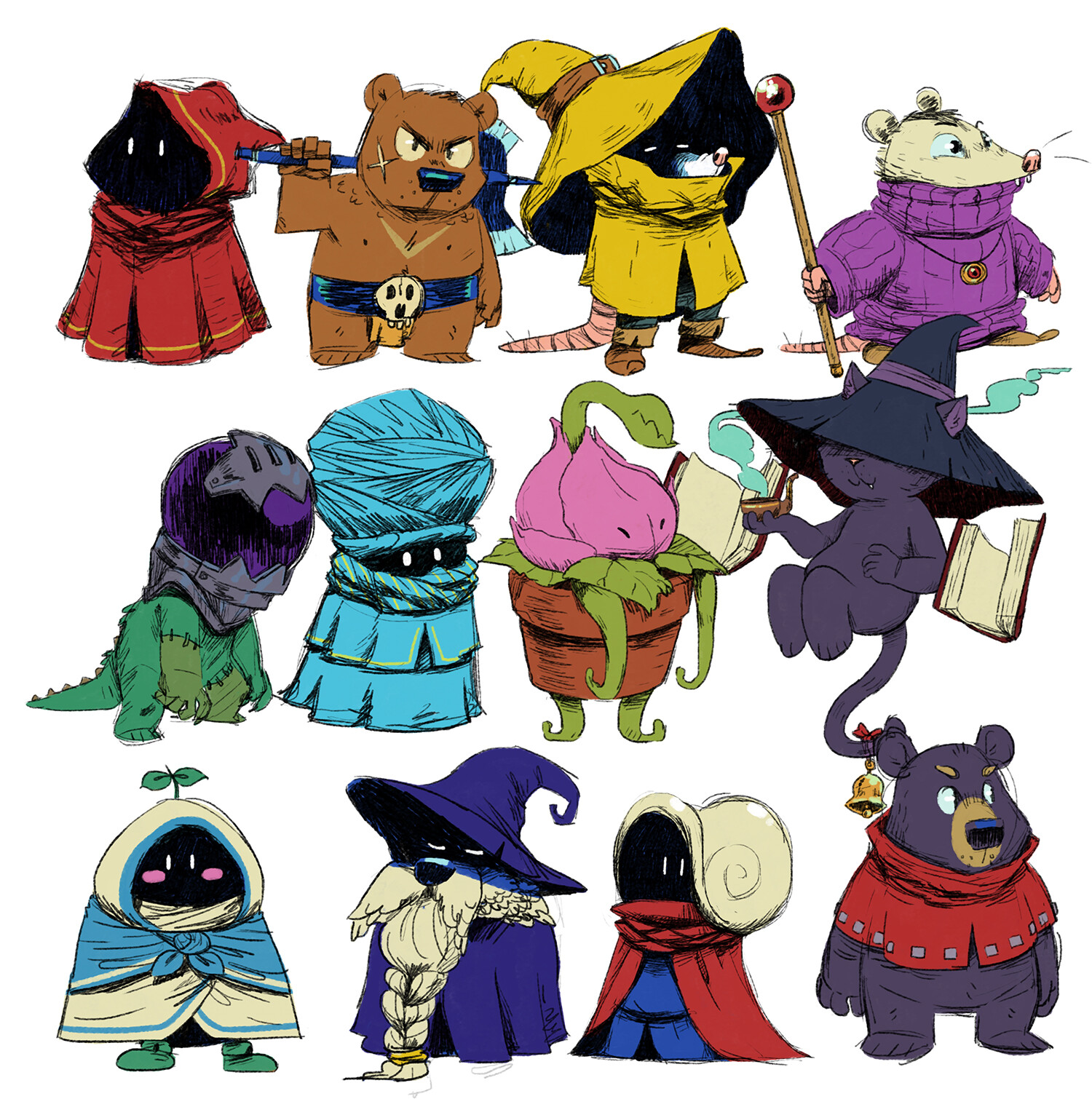 ArtStation - Tiny Adventurers