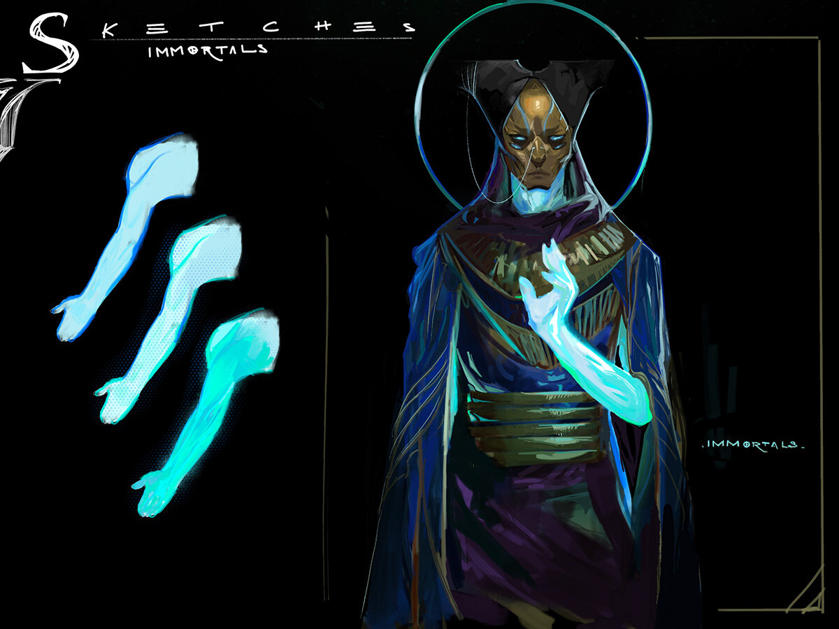 ArtStation - Immortals - Character exploration