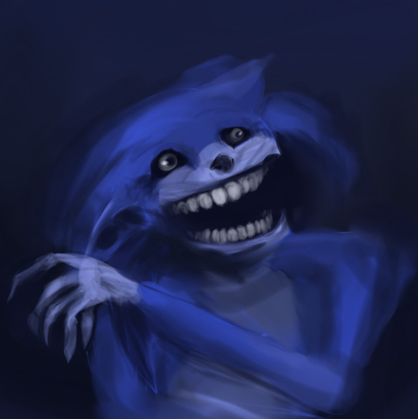 ArtStation - Sonic UwU Horror Series Contribution