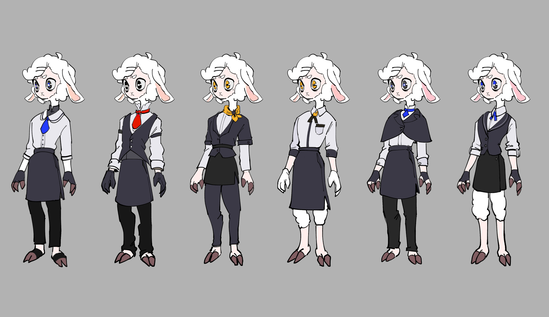 Ng Jing Wen - Binary Beasts (Character Design)