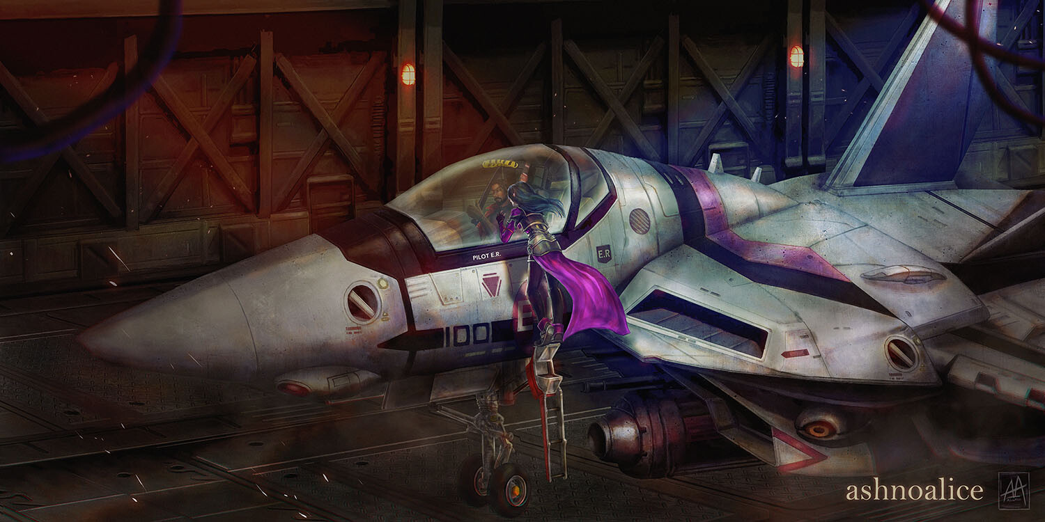 ArtStation - Commission Fighter Aircraft