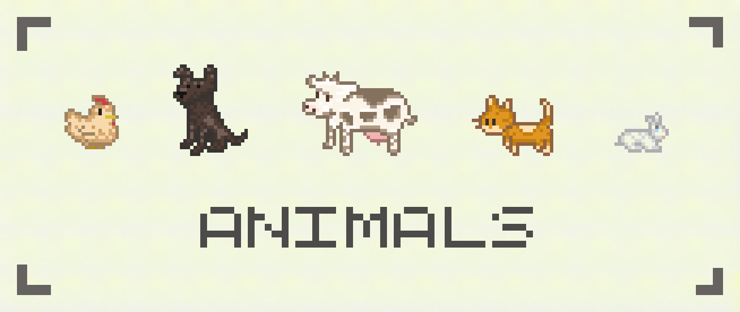 ArtStation - Pixel Art Animals