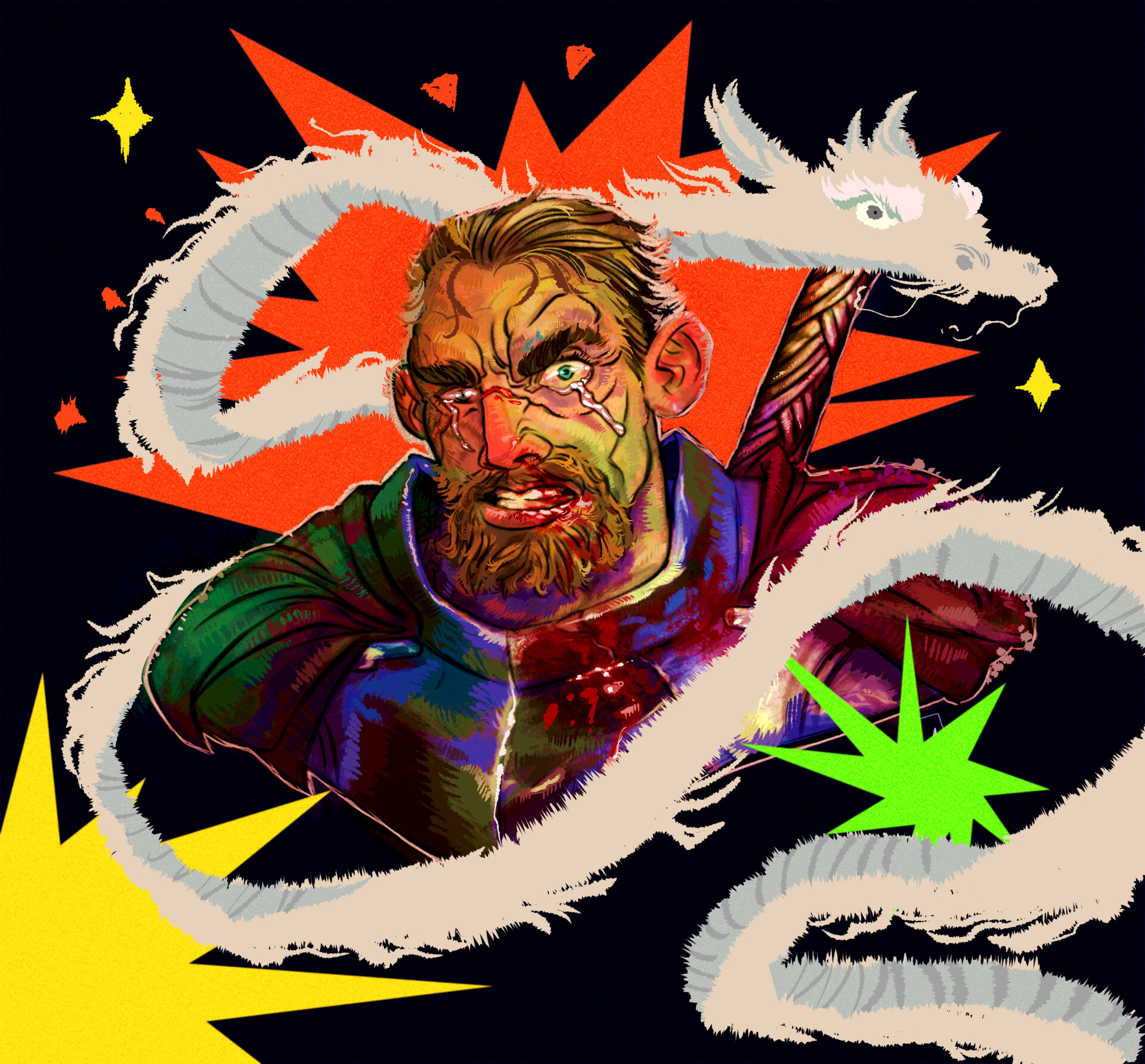 ArtStation - The crying Knight