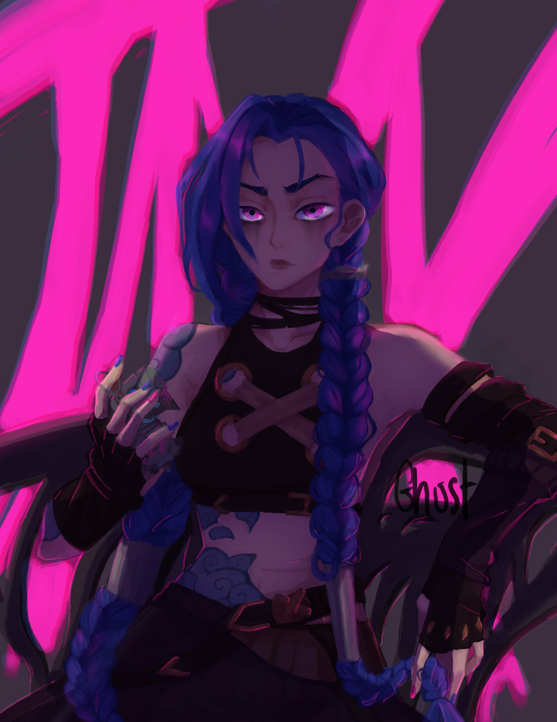 ArtStation - "Jinx" | ARCANE FANART