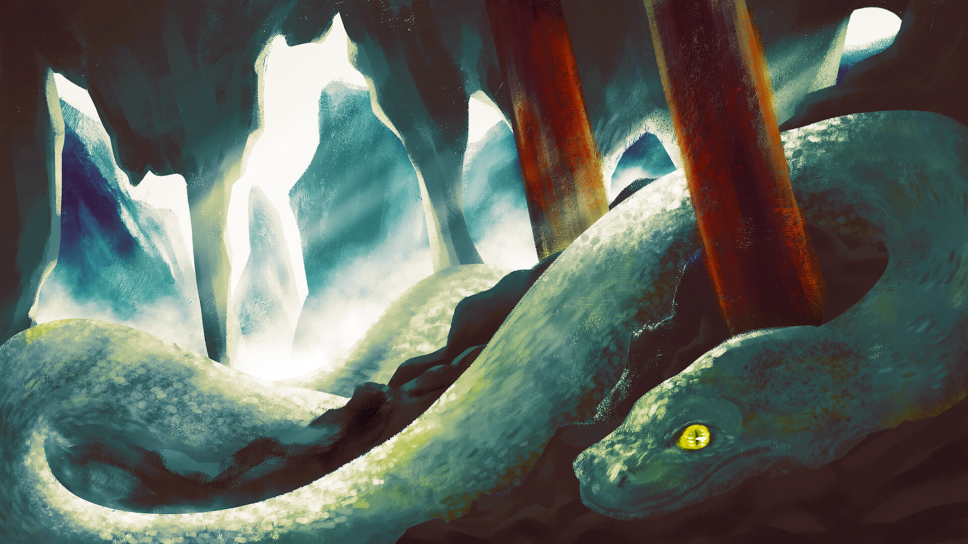 ArtStation - White Snake