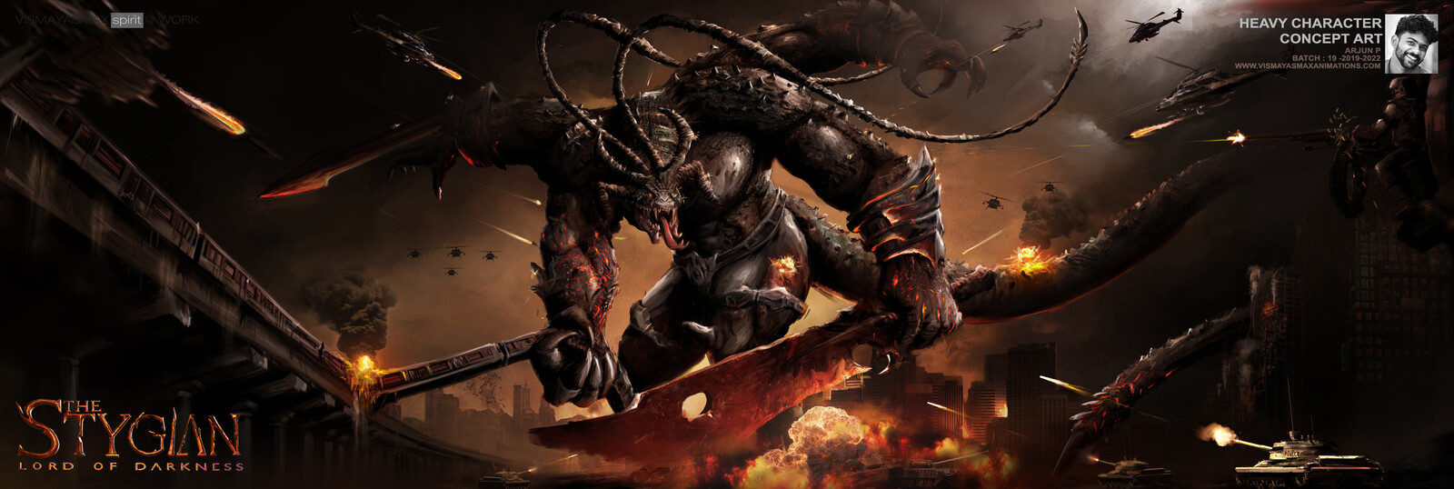 Vismayasmax Animations - Character Design_Concept Art_THE STYGIAN lord ...